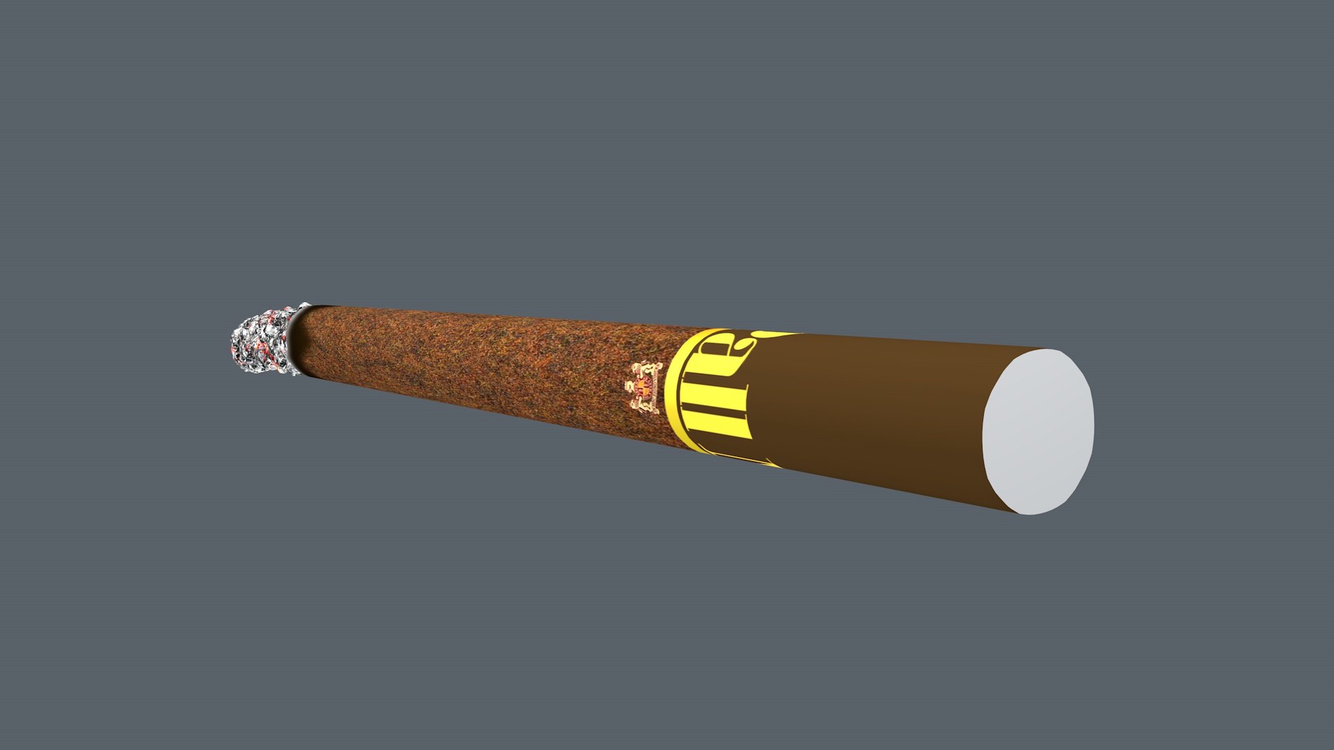 Brown Cigarette 3D Model - TurboSquid 1531271