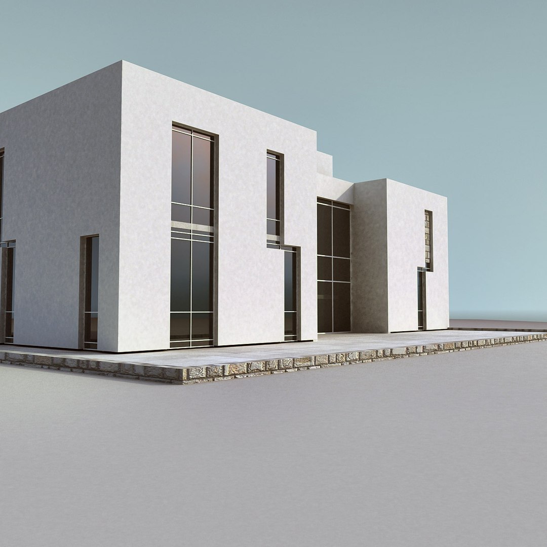 3ds Max Modern Building