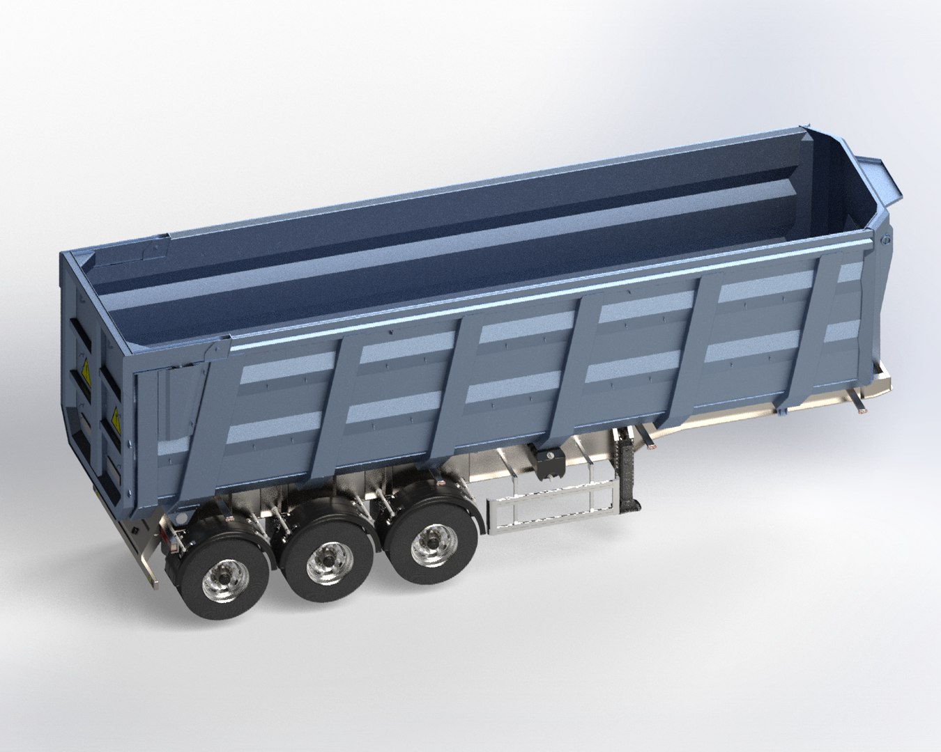 Tipper Trailer Model - TurboSquid 1597169