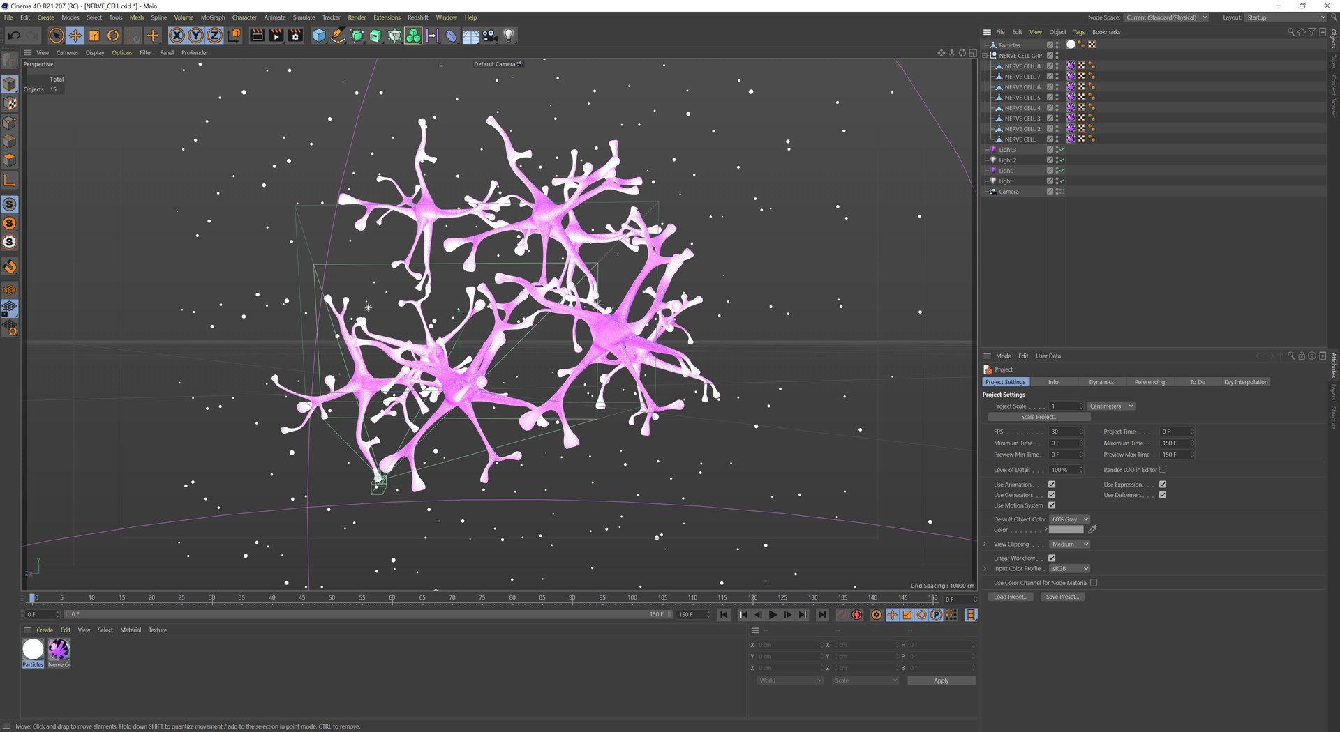 3D Nerve Cell - TurboSquid 2015102