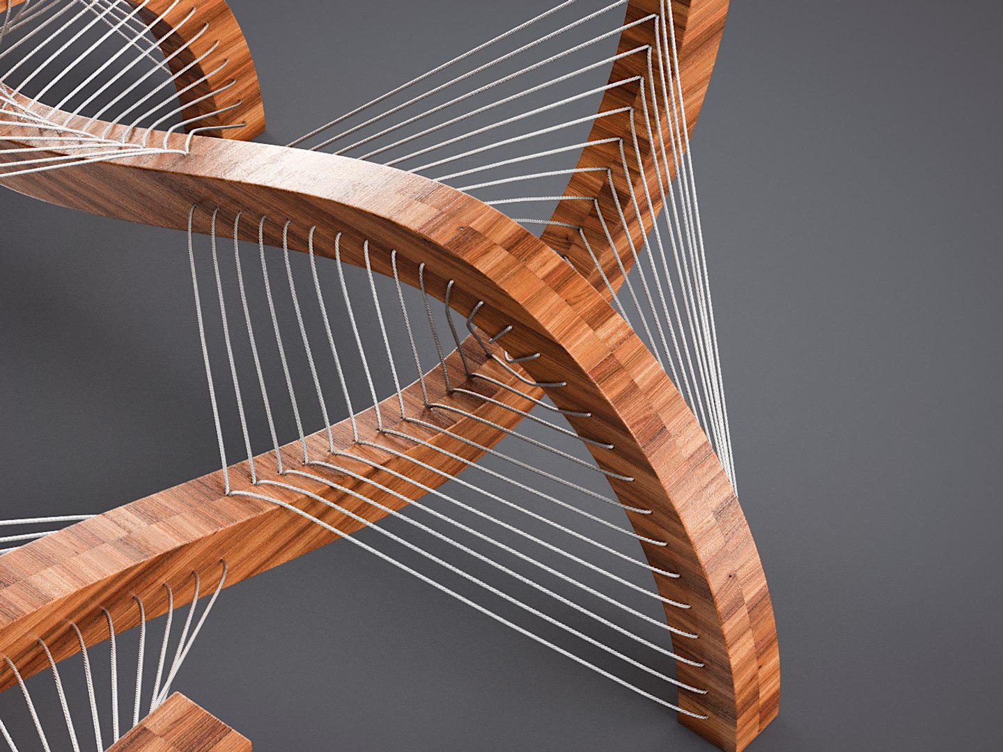 Contour Coffee Table 3D Model - TurboSquid 1152091