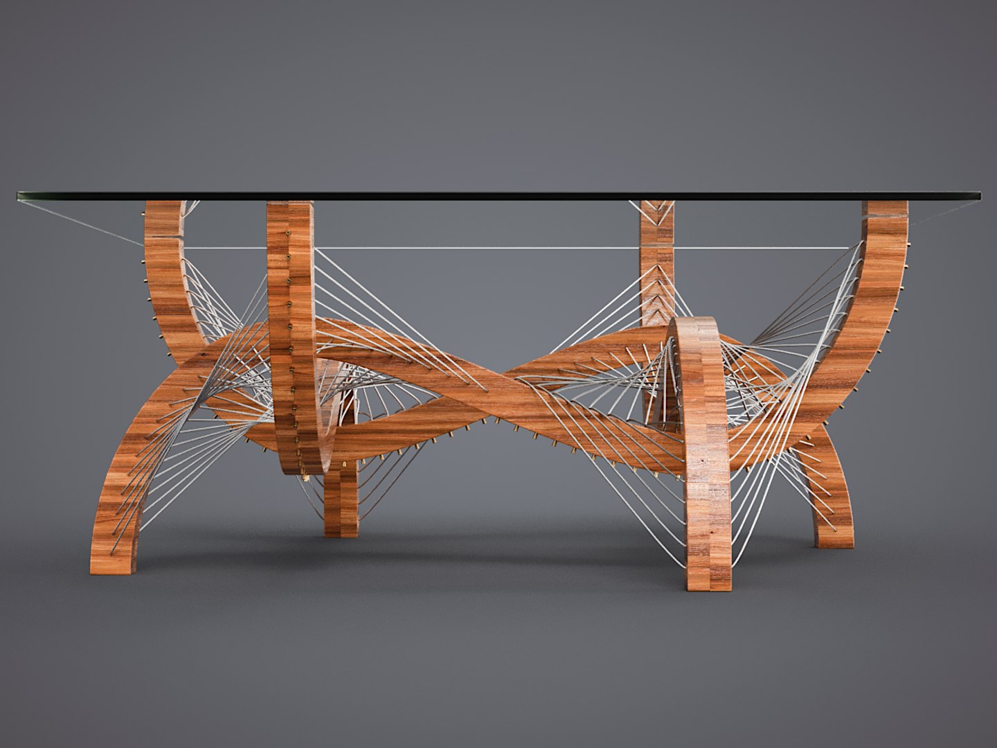 Contour Coffee Table 3D Model - TurboSquid 1152091