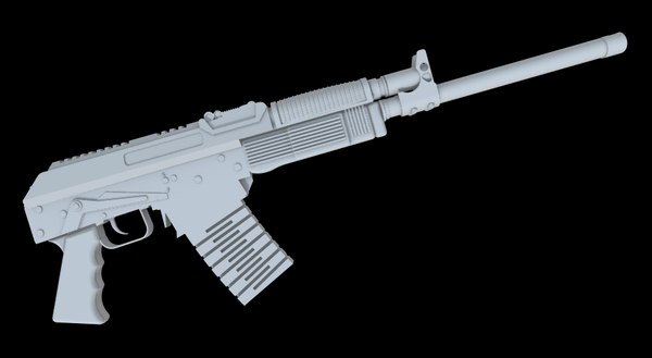 Free STL Gun Models | TurboSquid