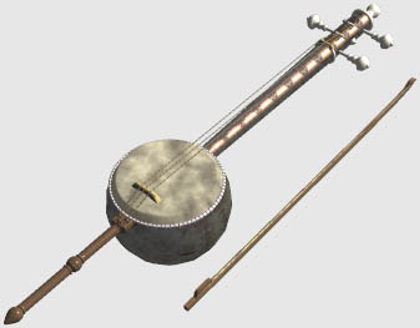 Spike Fiddle 3d Model