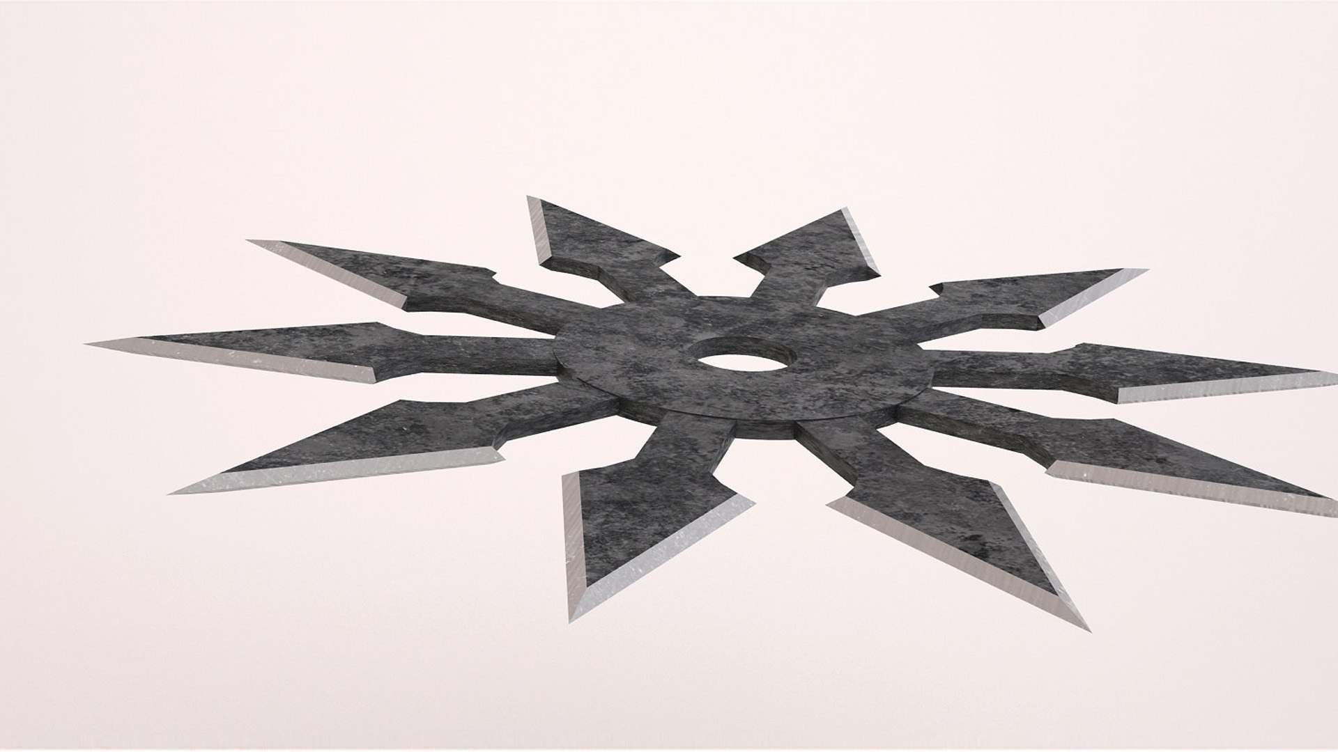 Jippo Throwing Star Model - TurboSquid 1421644