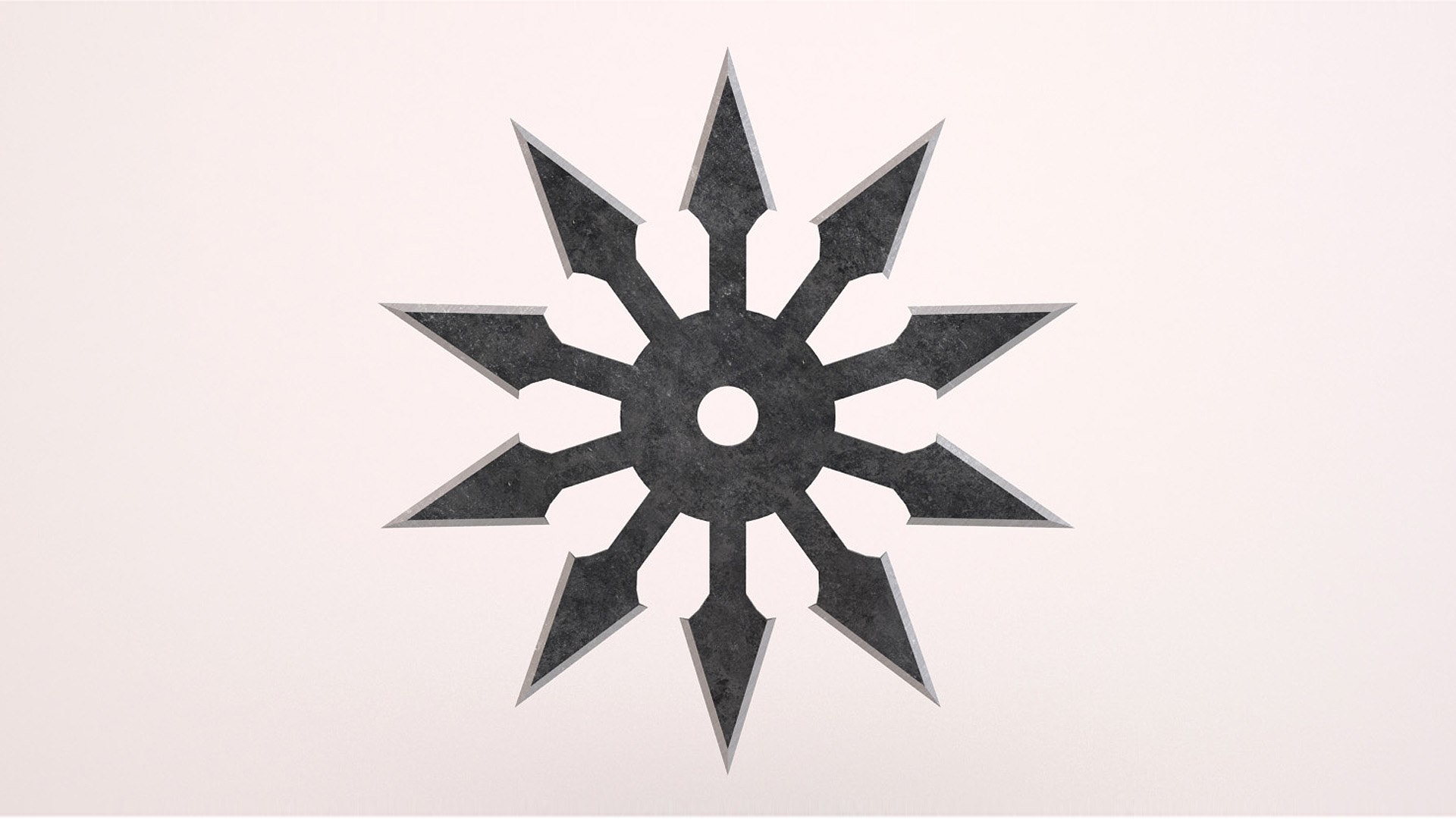 Jippo Throwing Star Model - TurboSquid 1421644