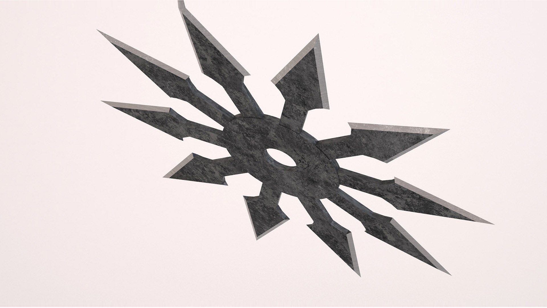 Jippo Throwing Star Model - TurboSquid 1421644