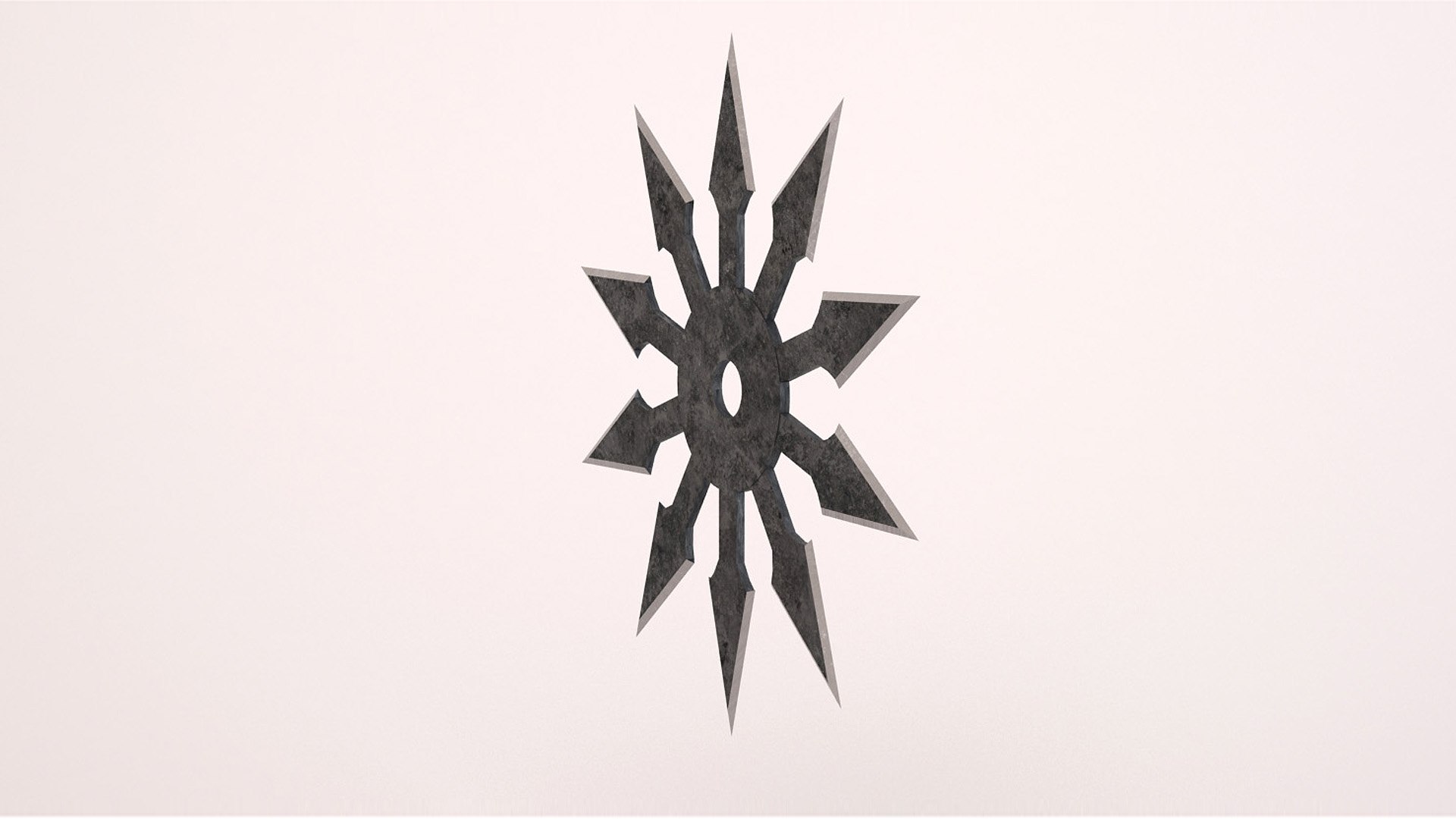 Jippo Throwing Star Model - TurboSquid 1421644