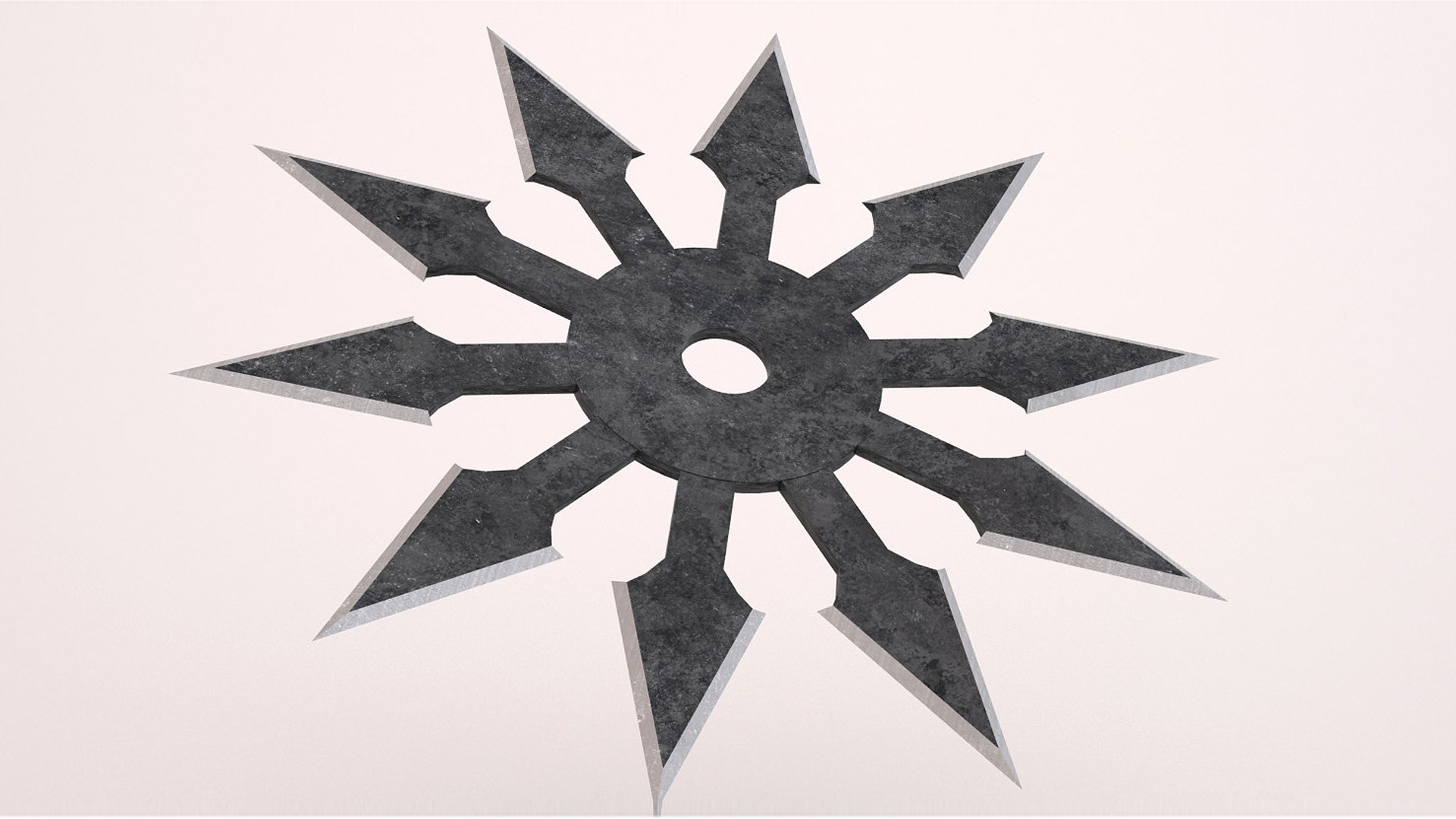 Jippo Throwing Star Model - TurboSquid 1421644