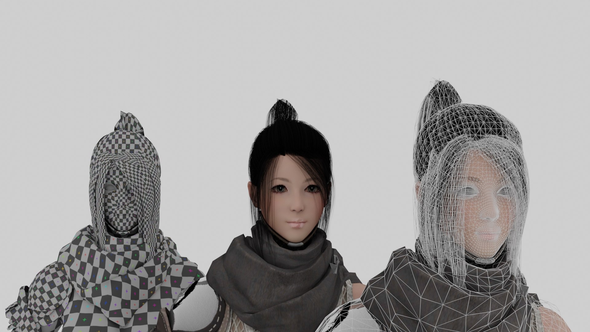 3D Kunoichi Knight - TurboSquid 2080823