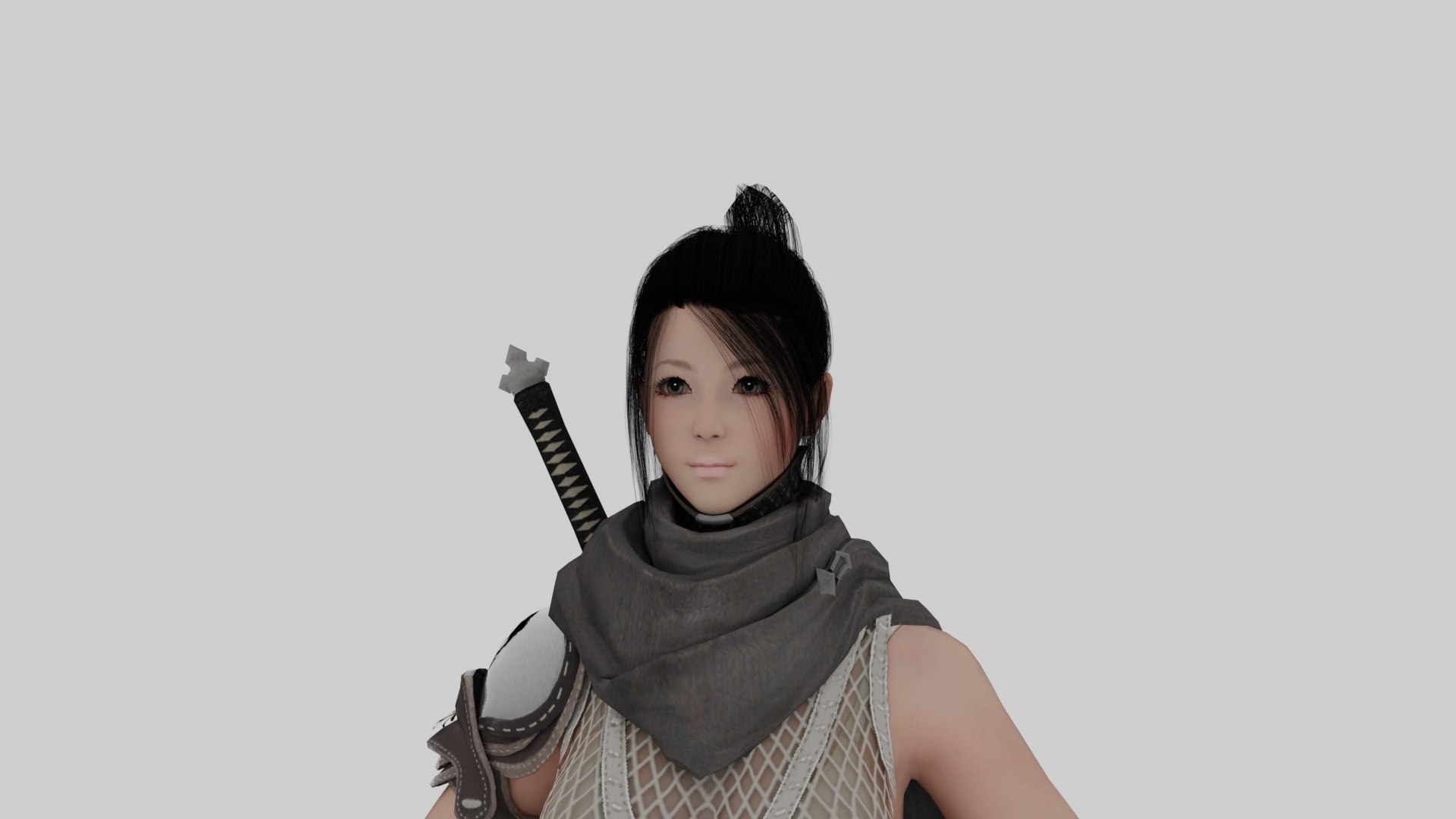 3D Kunoichi Knight - TurboSquid 2080823
