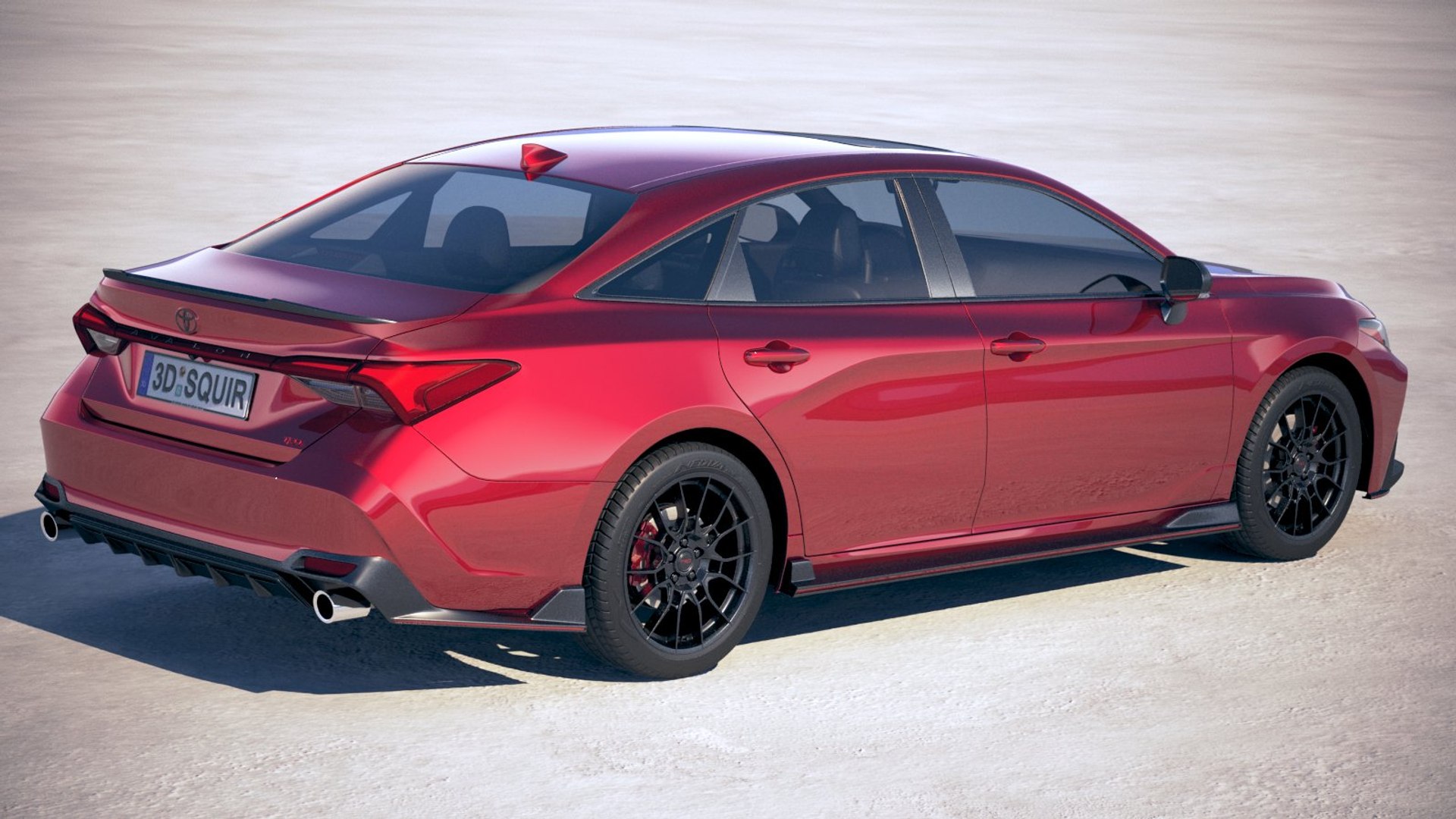 Toyota Avalon Trd 3D Model - TurboSquid 1355536