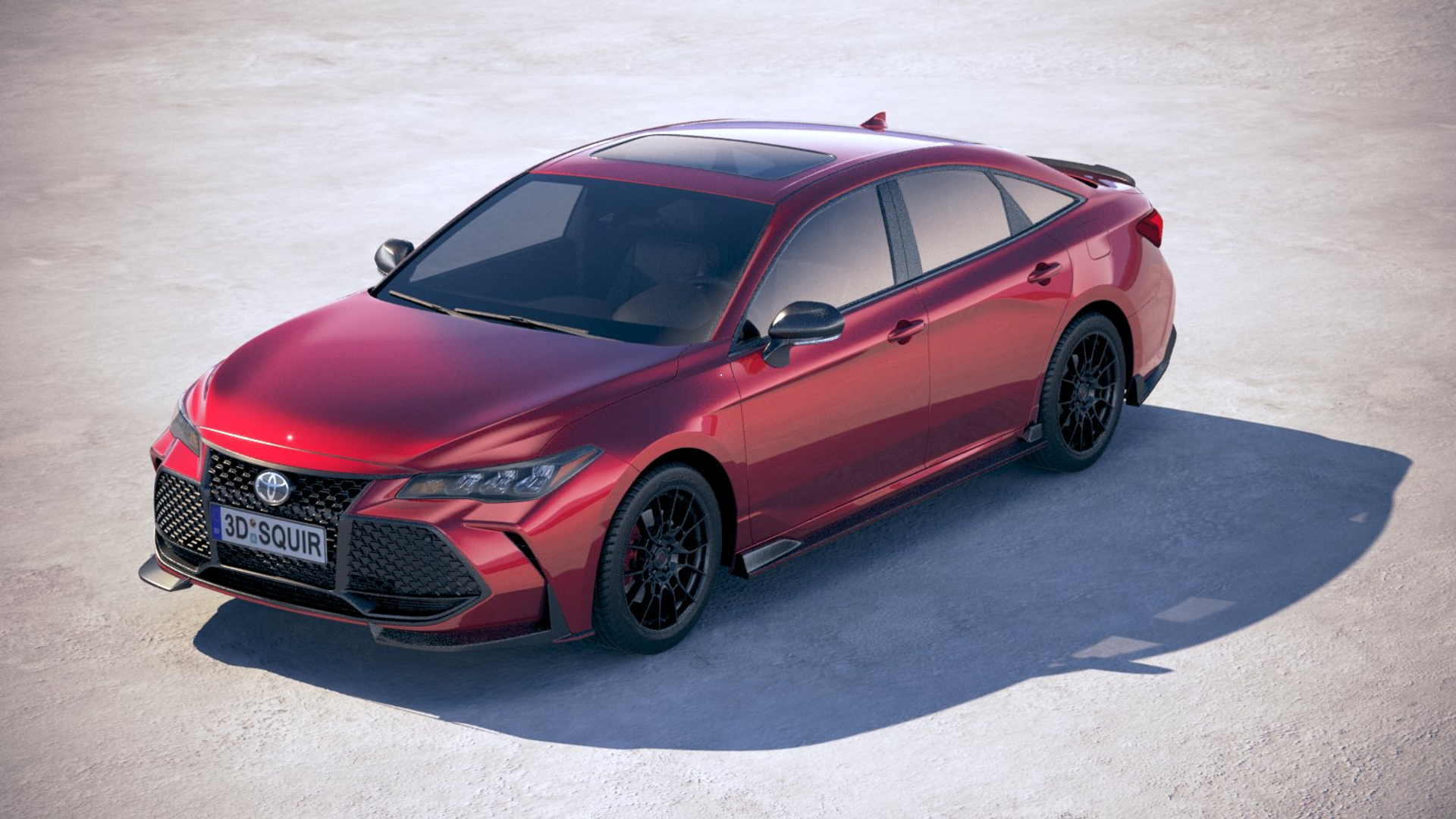 Toyota Avalon Trd 3D Model - TurboSquid 1355536