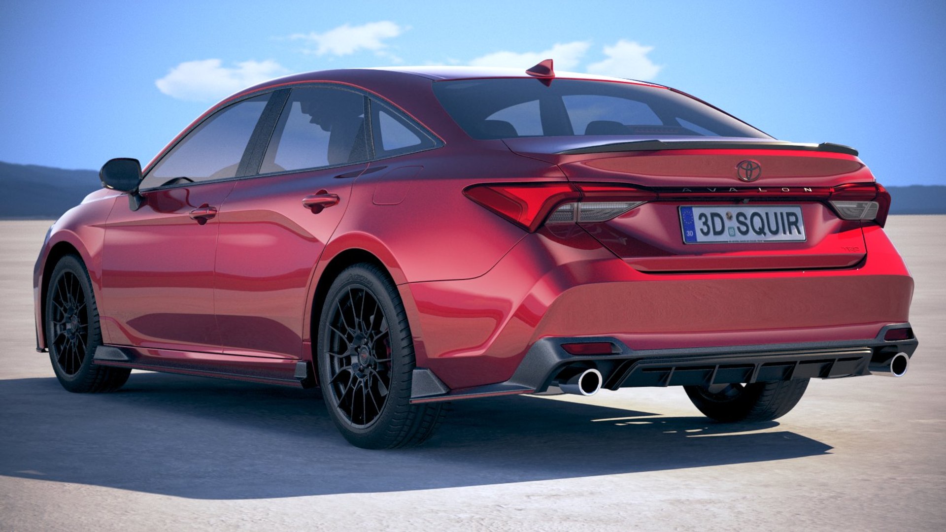 Toyota avalon trd 3D model - TurboSquid 1355536