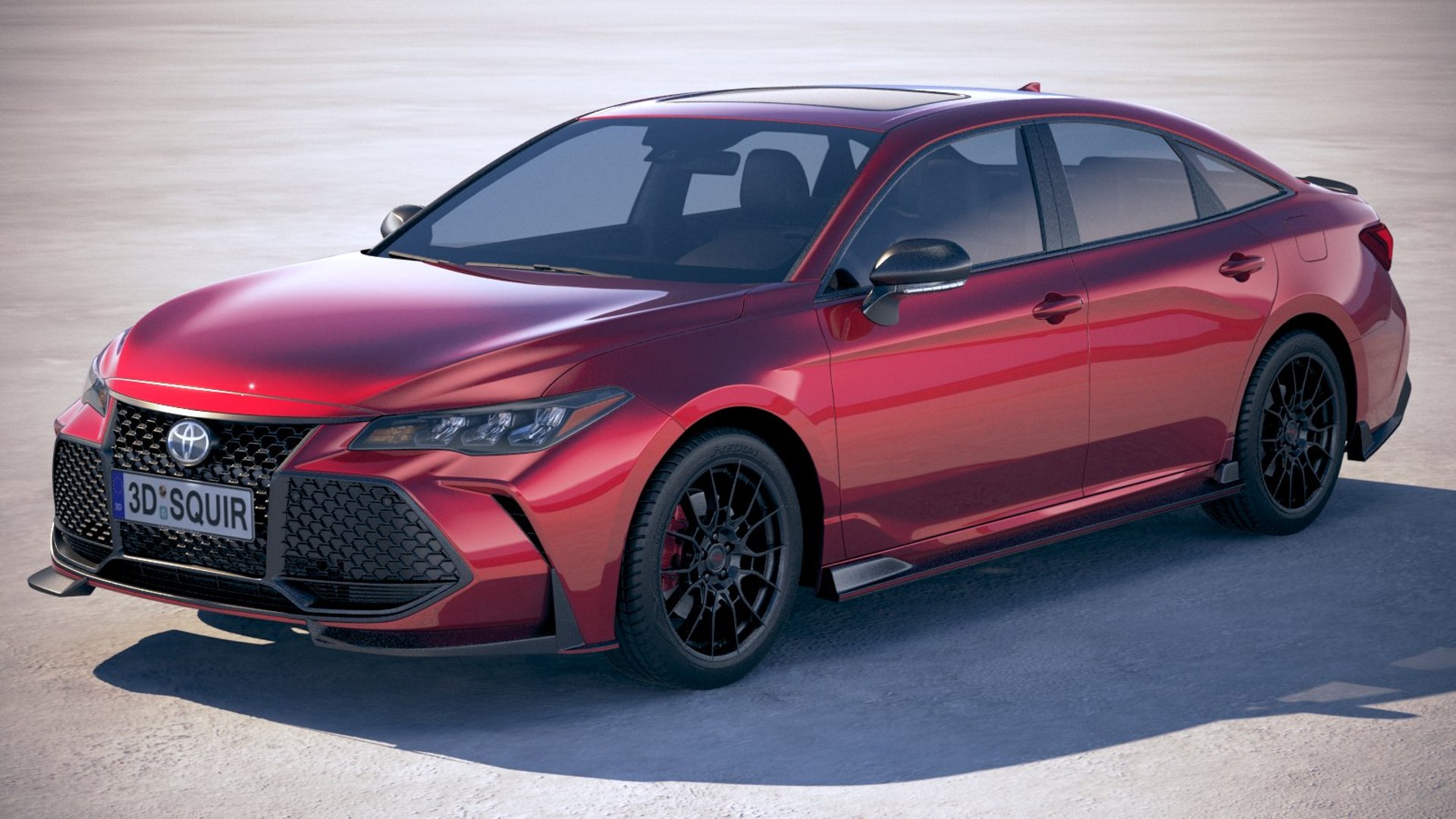 Toyota avalon trd 3D model - TurboSquid 1355536
