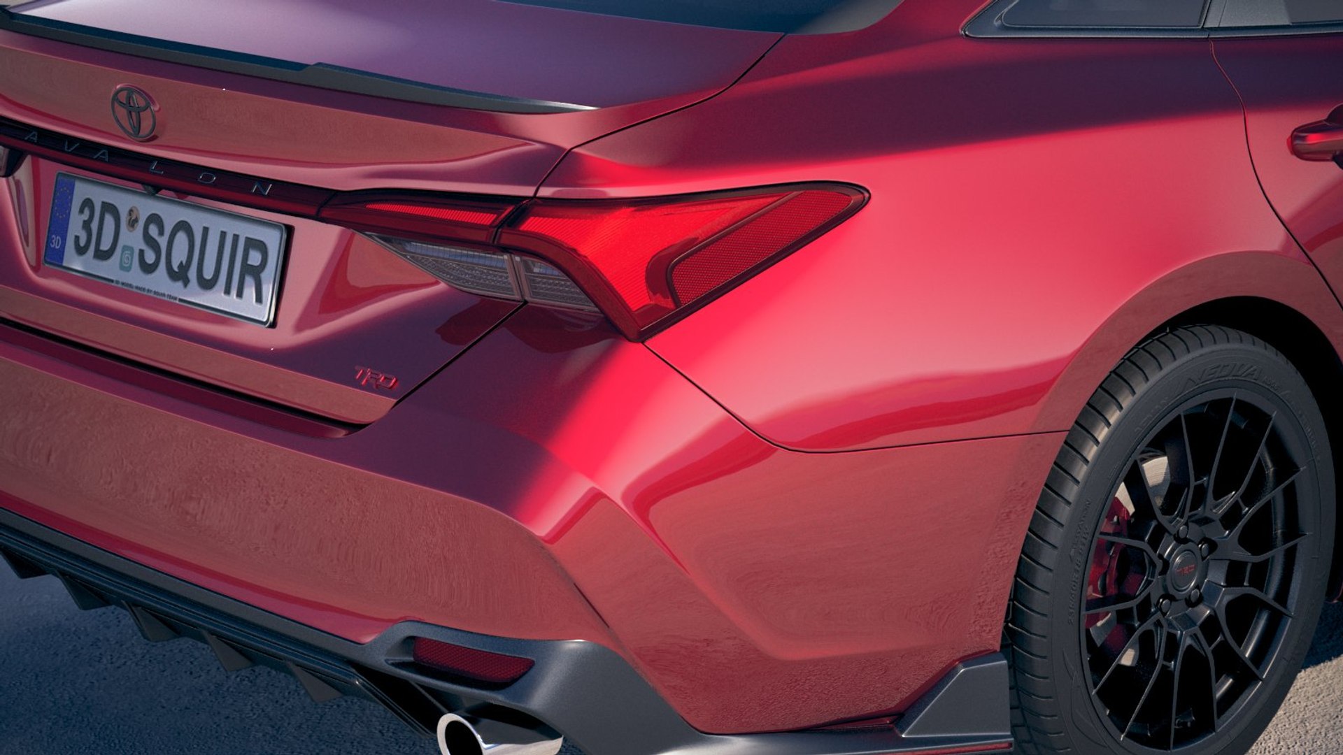 Toyota Avalon Trd 3D Model - TurboSquid 1355536