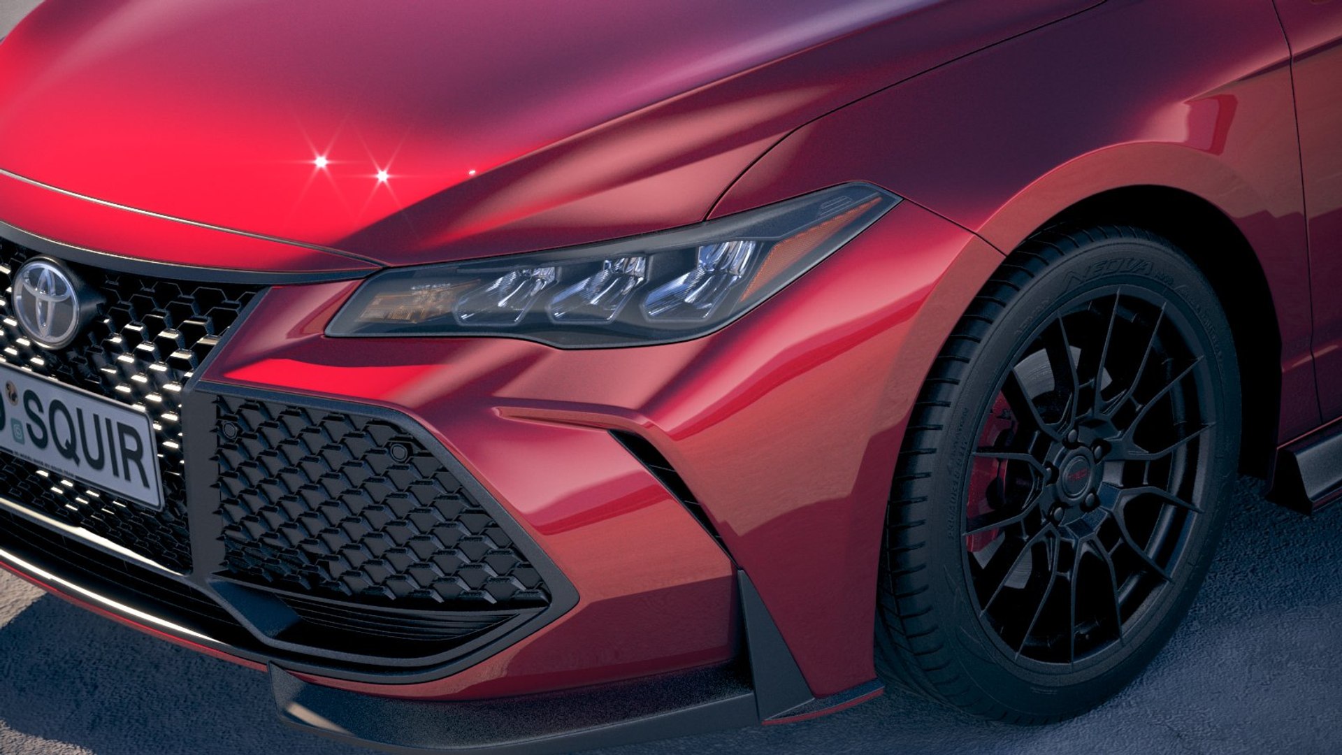 Toyota Avalon Trd 3D Model - TurboSquid 1355536
