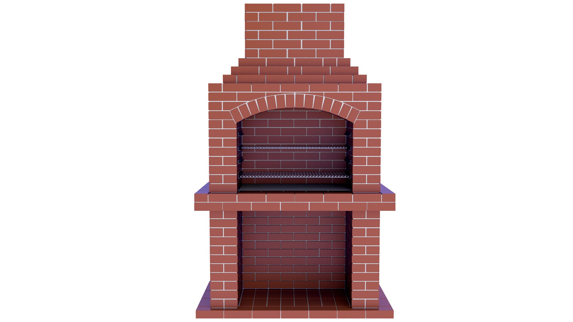 3D Masonry Brick Grill 8 - TurboSquid 1999064