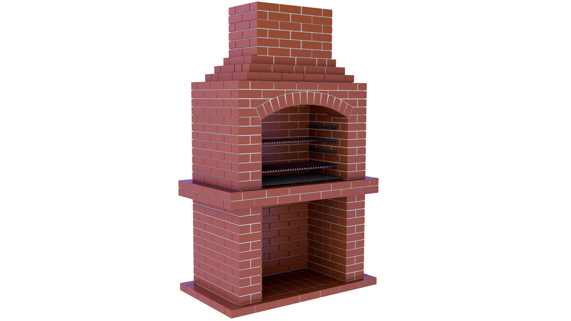 3D Masonry Brick Grill 8 - TurboSquid 1999064