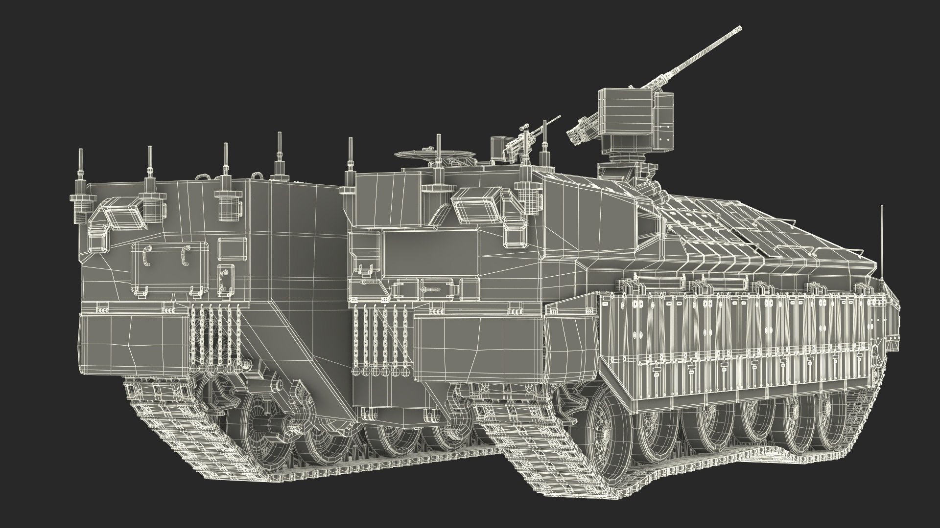 Israeli Namer APC With Machine Gun Station Rigged Model - TurboSquid ...