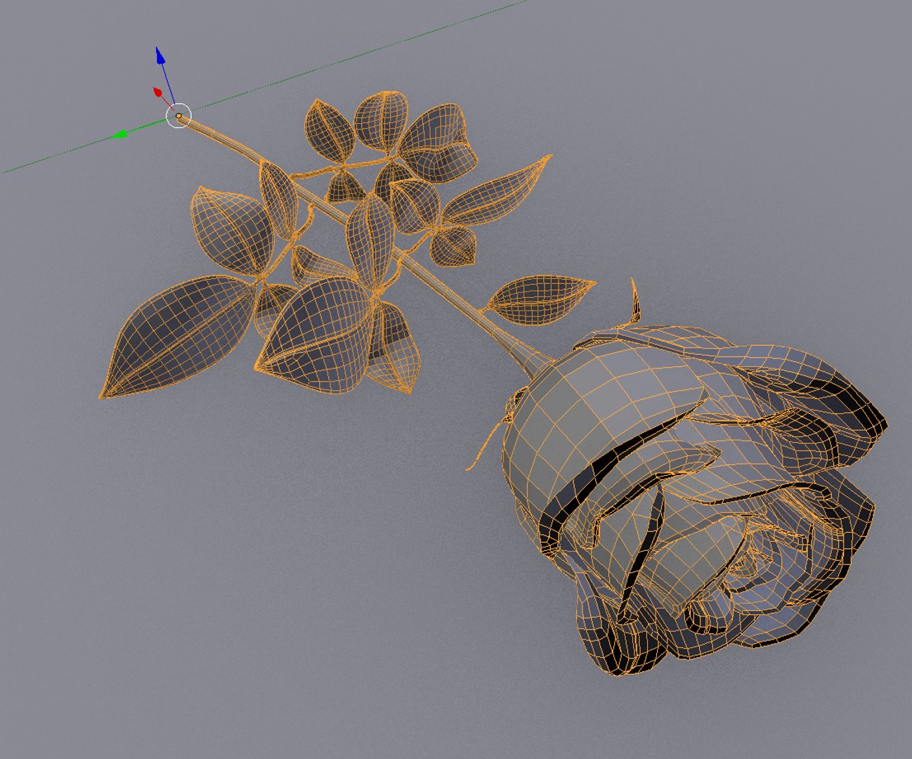 Rose 3D Model - TurboSquid 1189716