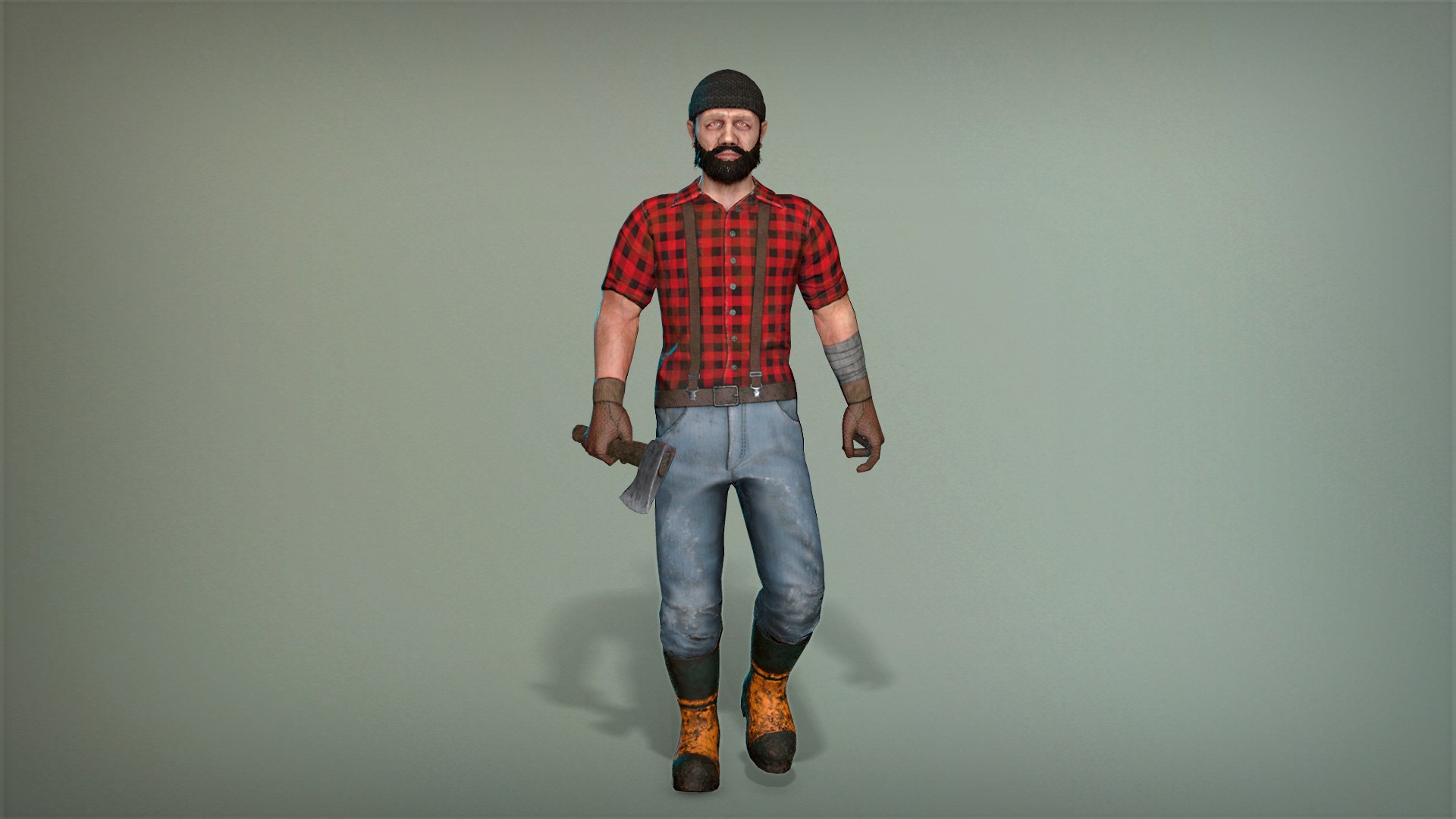 Lumberjack Games Animations 3D - TurboSquid 1559838