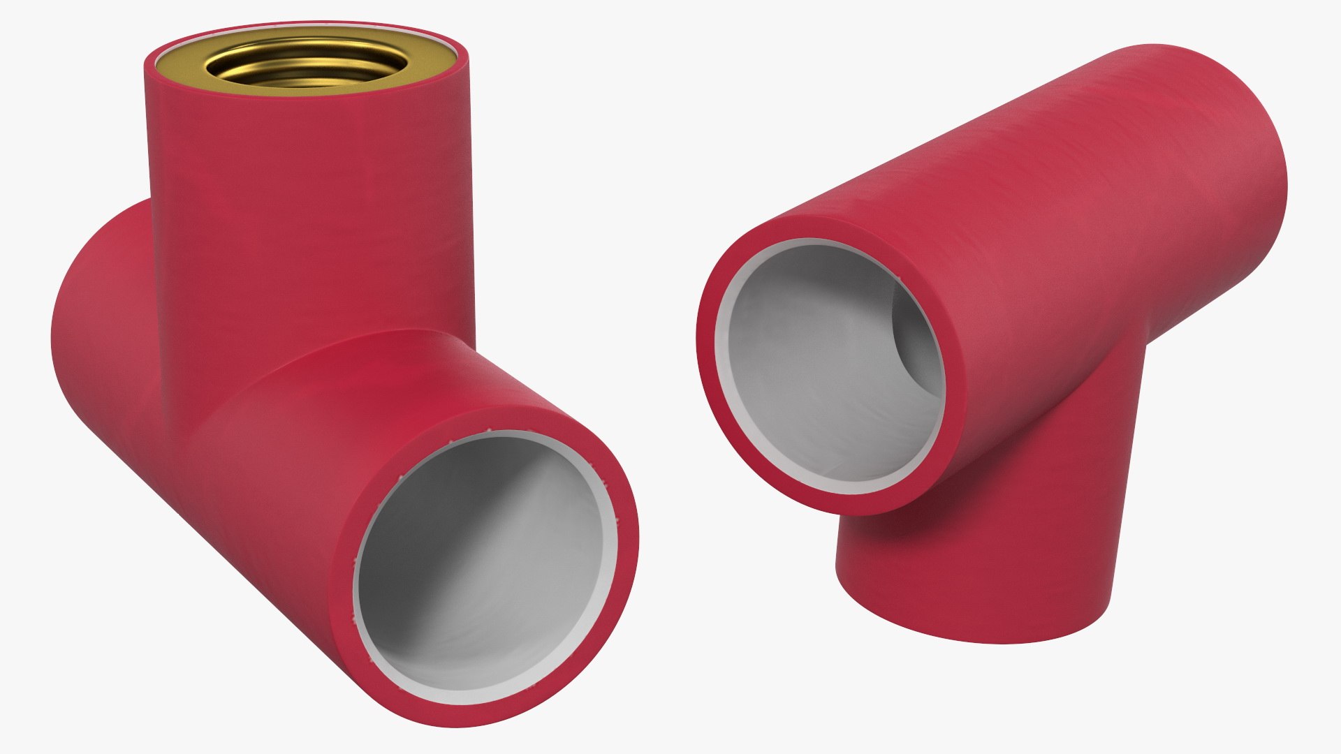 Fire Sprinkler Head with Pipes Set model - TurboSquid 1722116