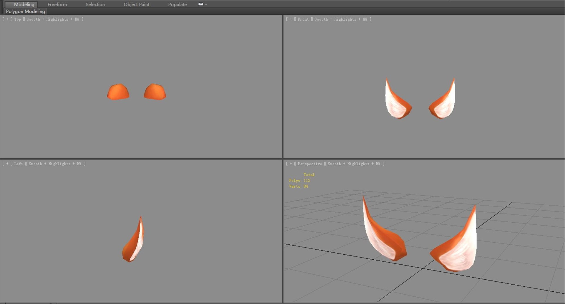 Cartoon Fox Ears - Head Decoration 3D Model - TurboSquid 2105036