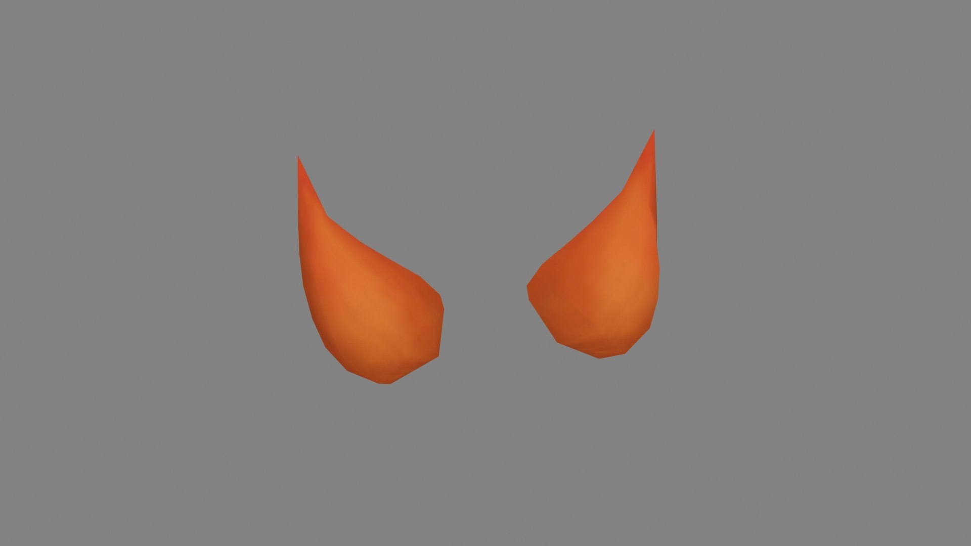 Cartoon Fox Ears - Head Decoration 3D Model - TurboSquid 2105036