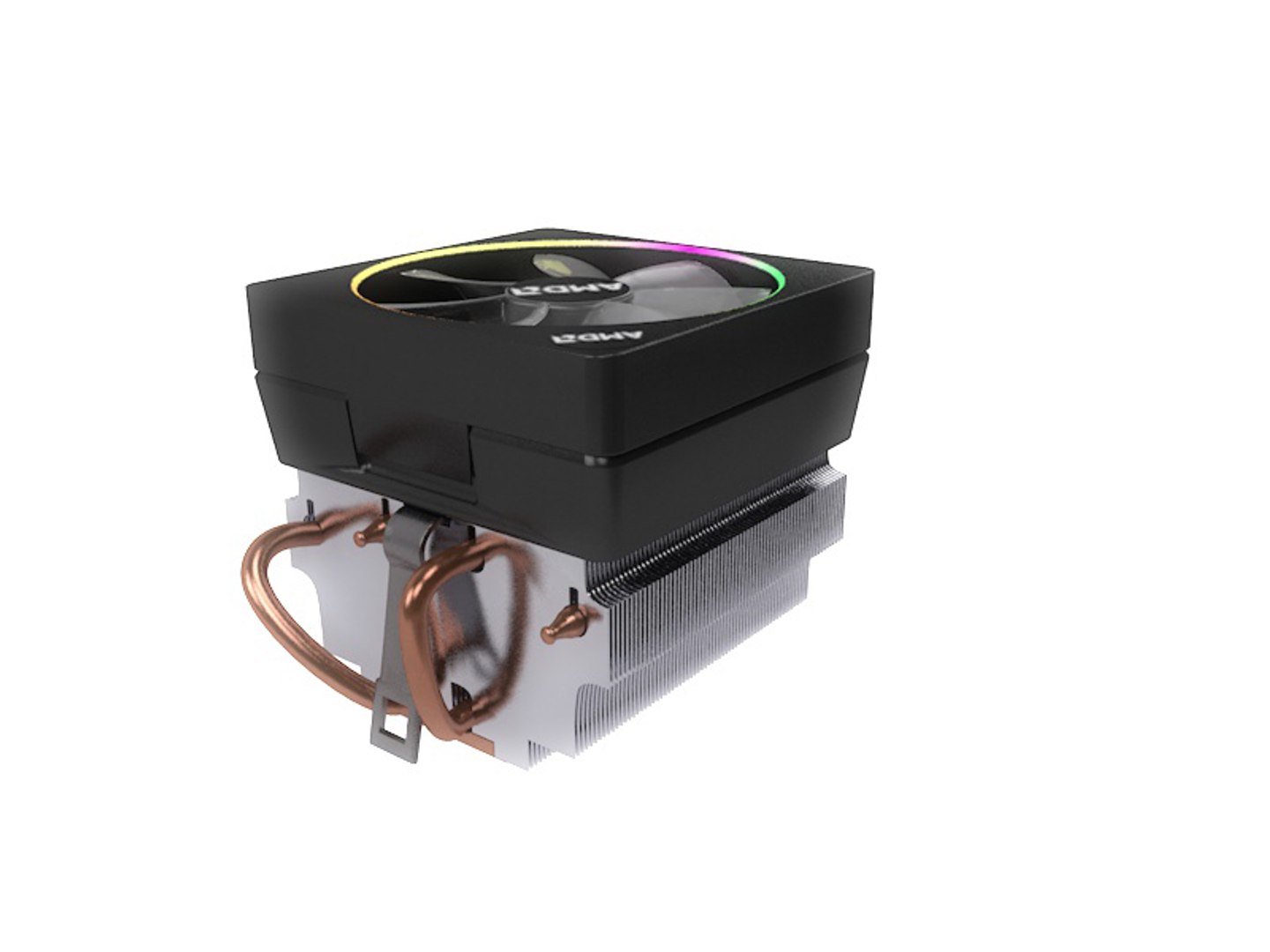 Amd cpu cooler 3D model - TurboSquid 1548361