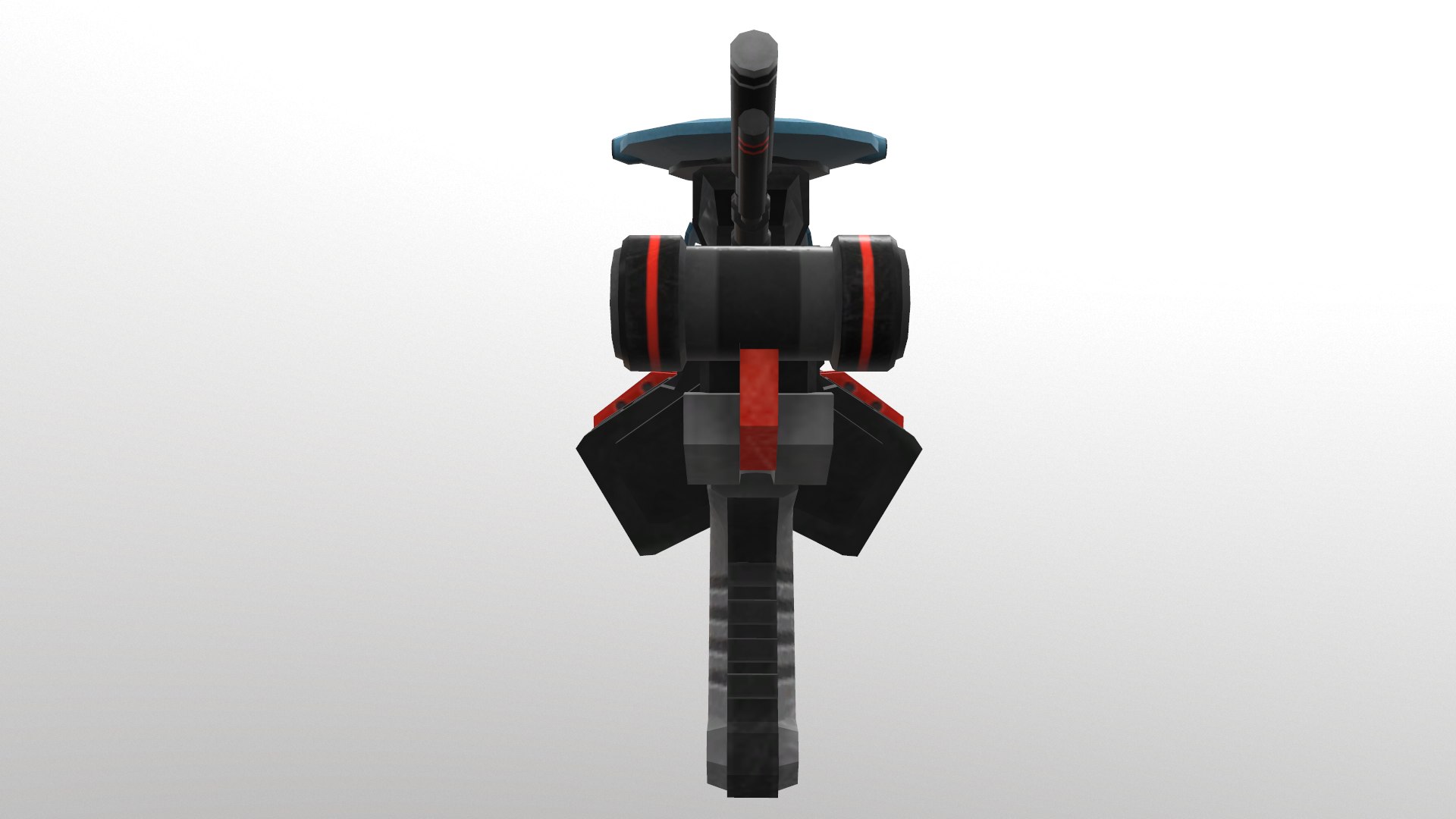 3D Model Funnel Gun Level 2 - TurboSquid 2186798