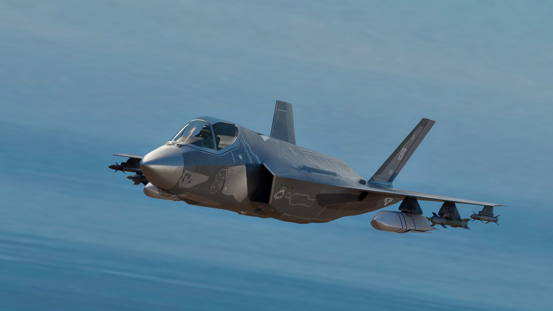 F35A Lightning II - Rigged - With High Resolution Textures 3D Model - TurboSquid 2355647
