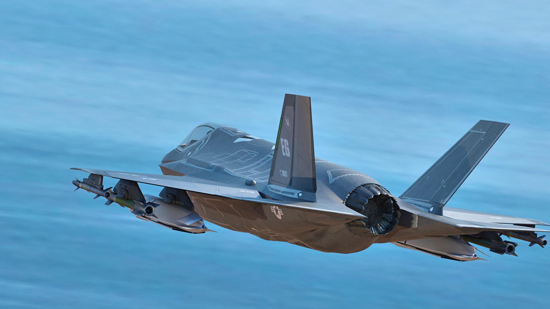 F35A Lightning II - Rigged - With High Resolution Textures 3D Model - TurboSquid 2355647