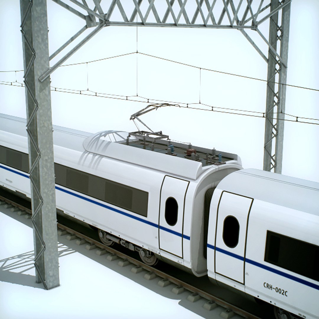 3d speed train - crh3