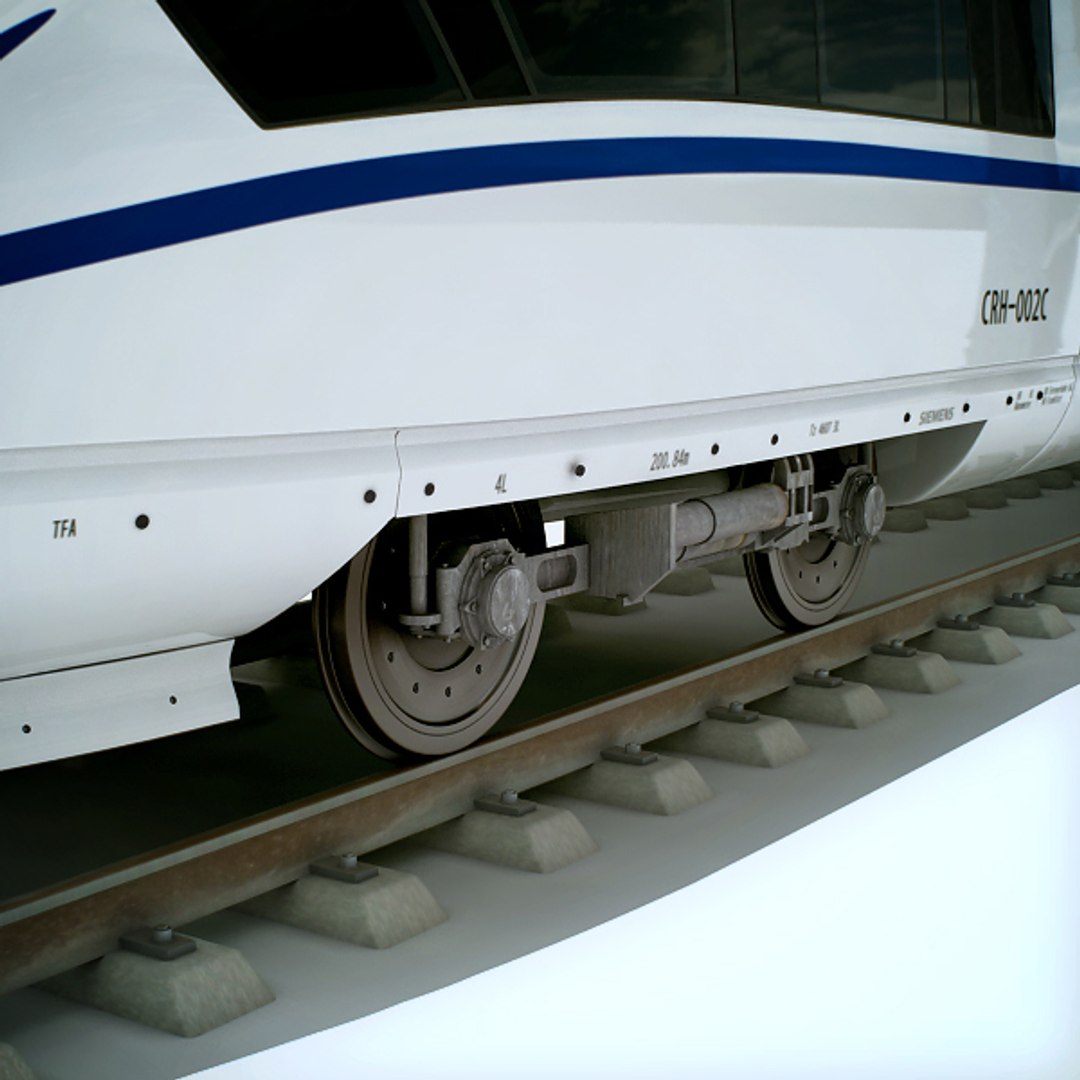 3d speed train - crh3