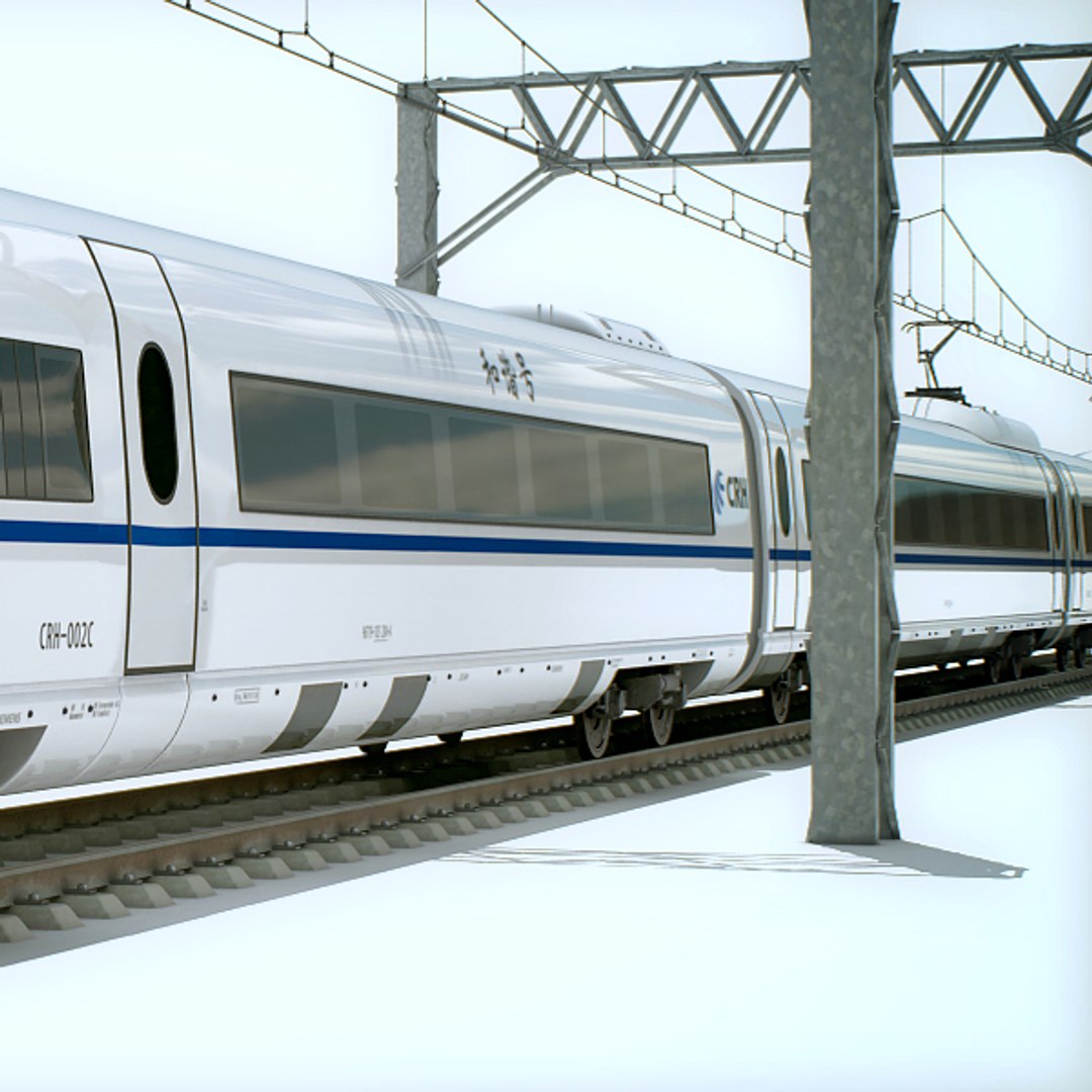 3d speed train - crh3
