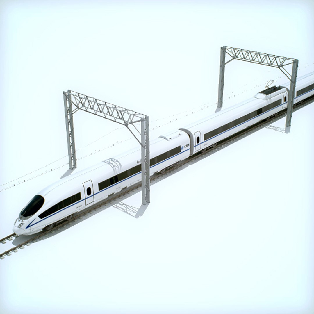3d speed train - crh3