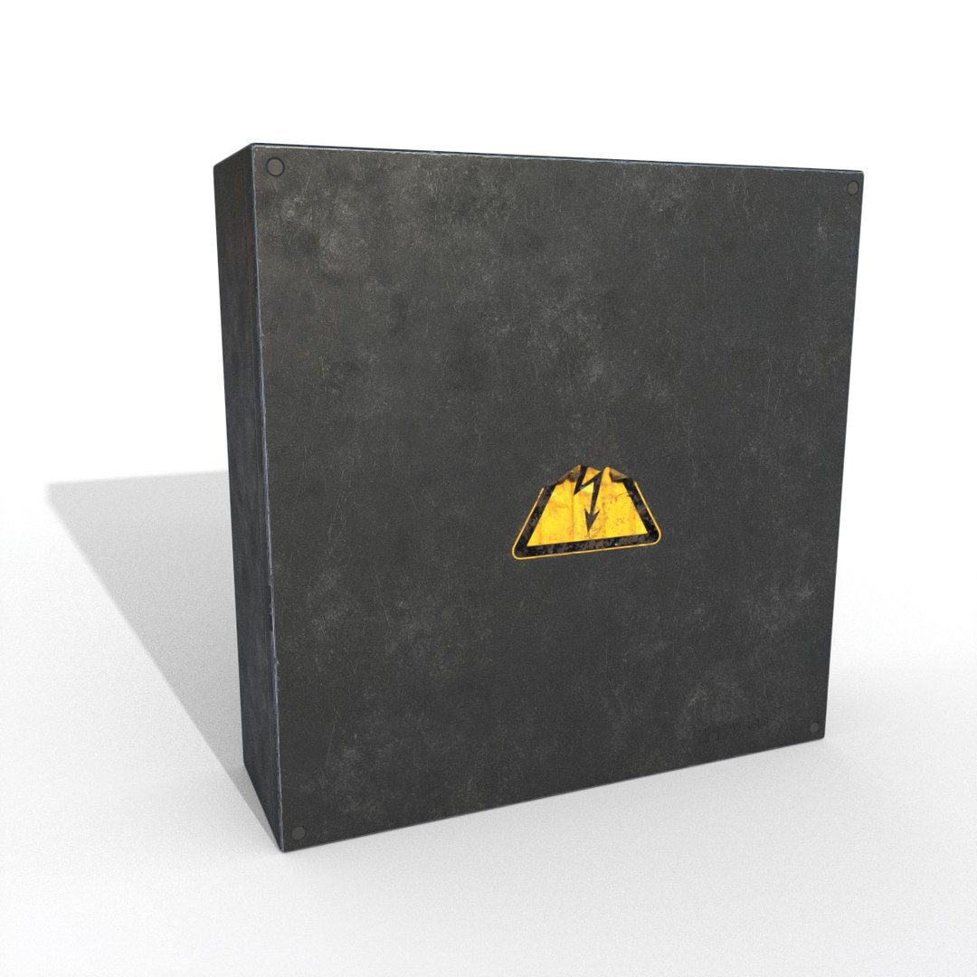 Electrical Wall 3d Model