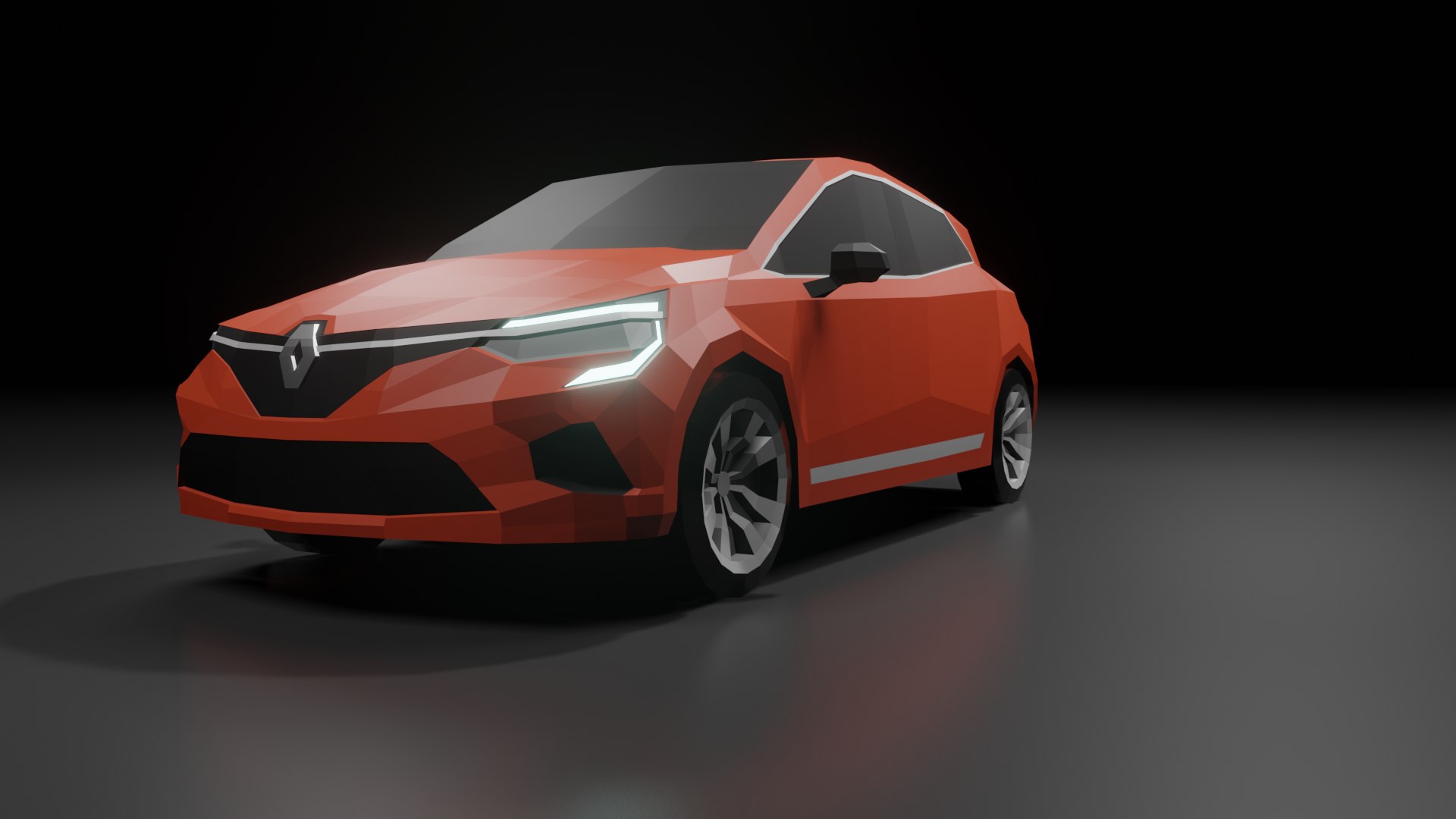 Renault Clio 2020 3D Model - TurboSquid 1603297