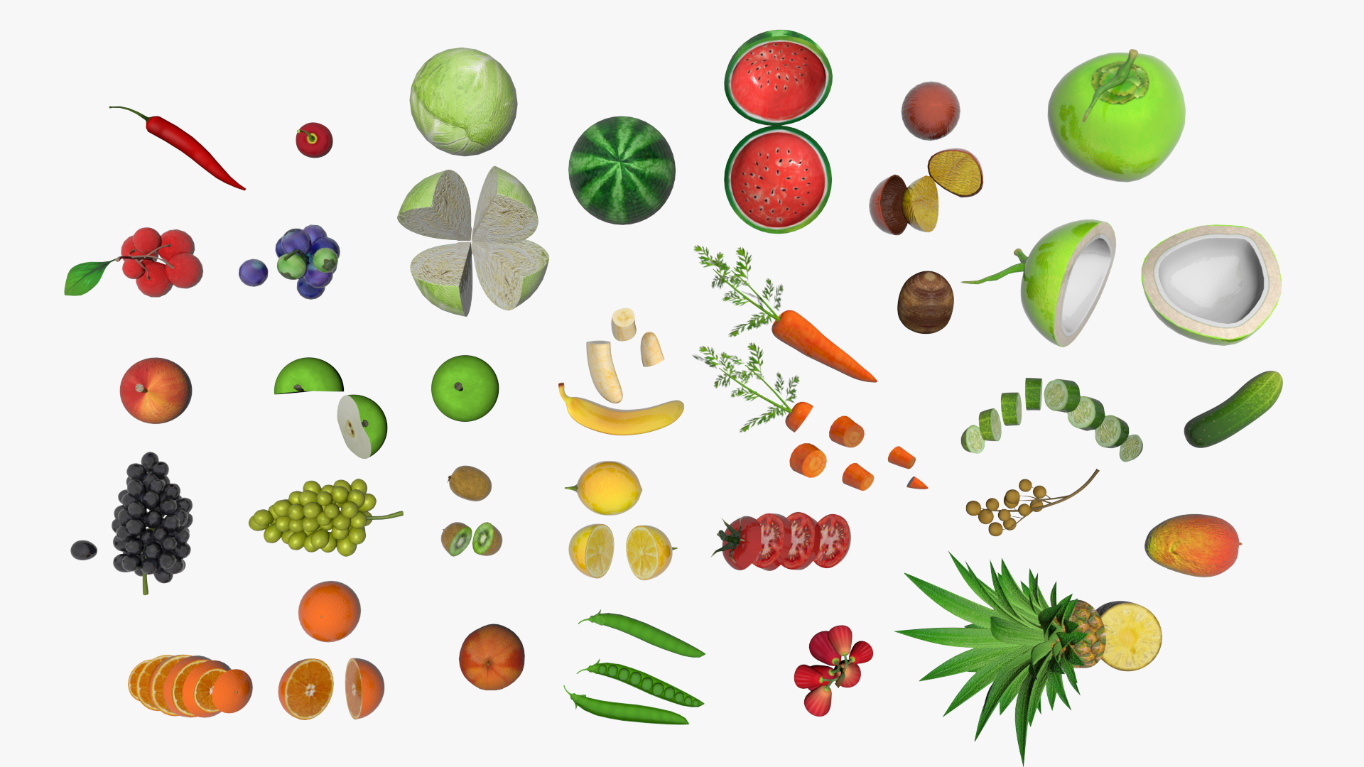 Fruit 3D - TurboSquid 1843701