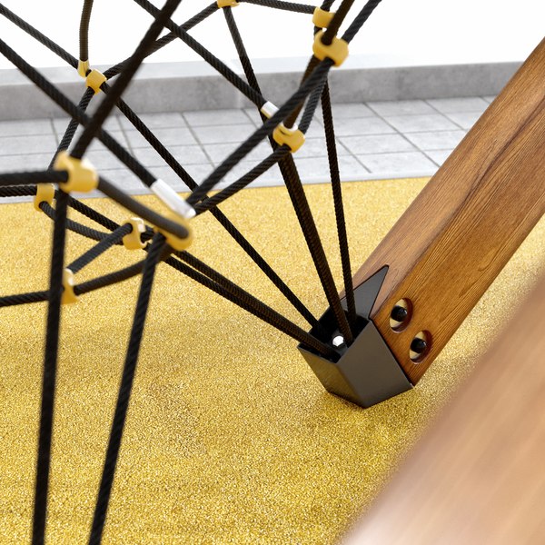 3D Children's play rope complex Cube - TurboSquid 1815299