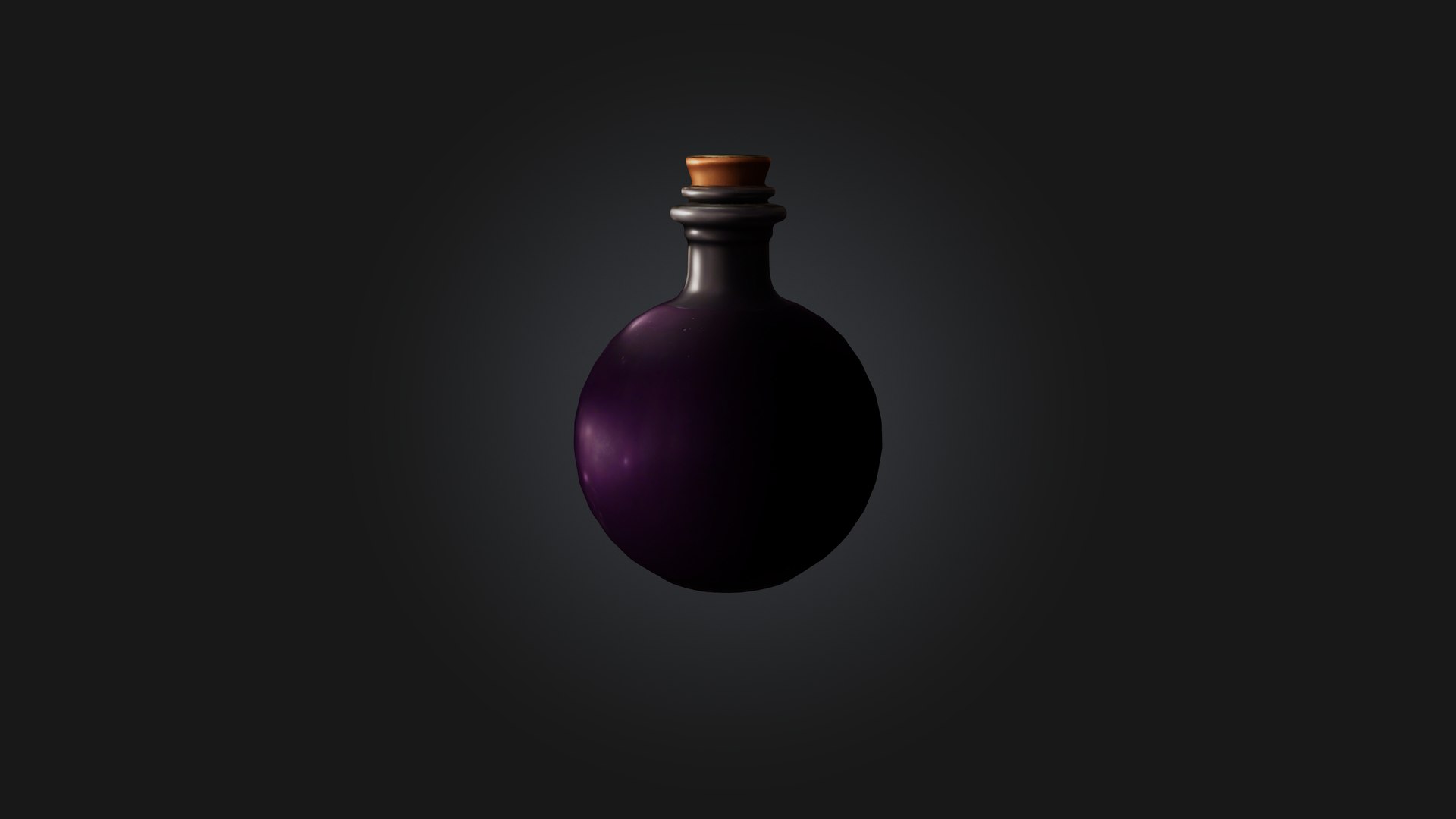 Cartoon Magic Potion 3D Model - TurboSquid 2291050