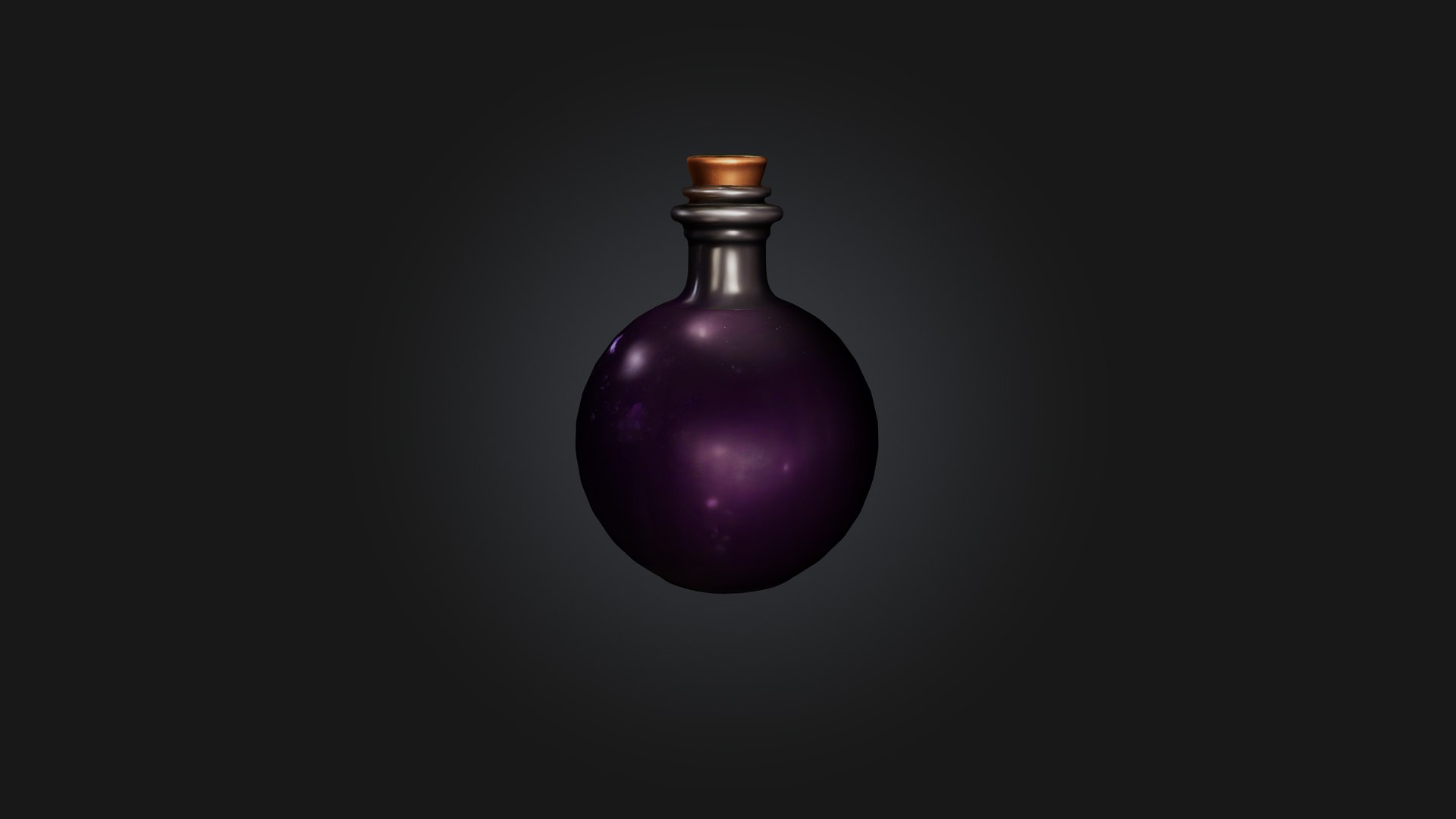 Cartoon Magic Potion 3D Model - TurboSquid 2291050