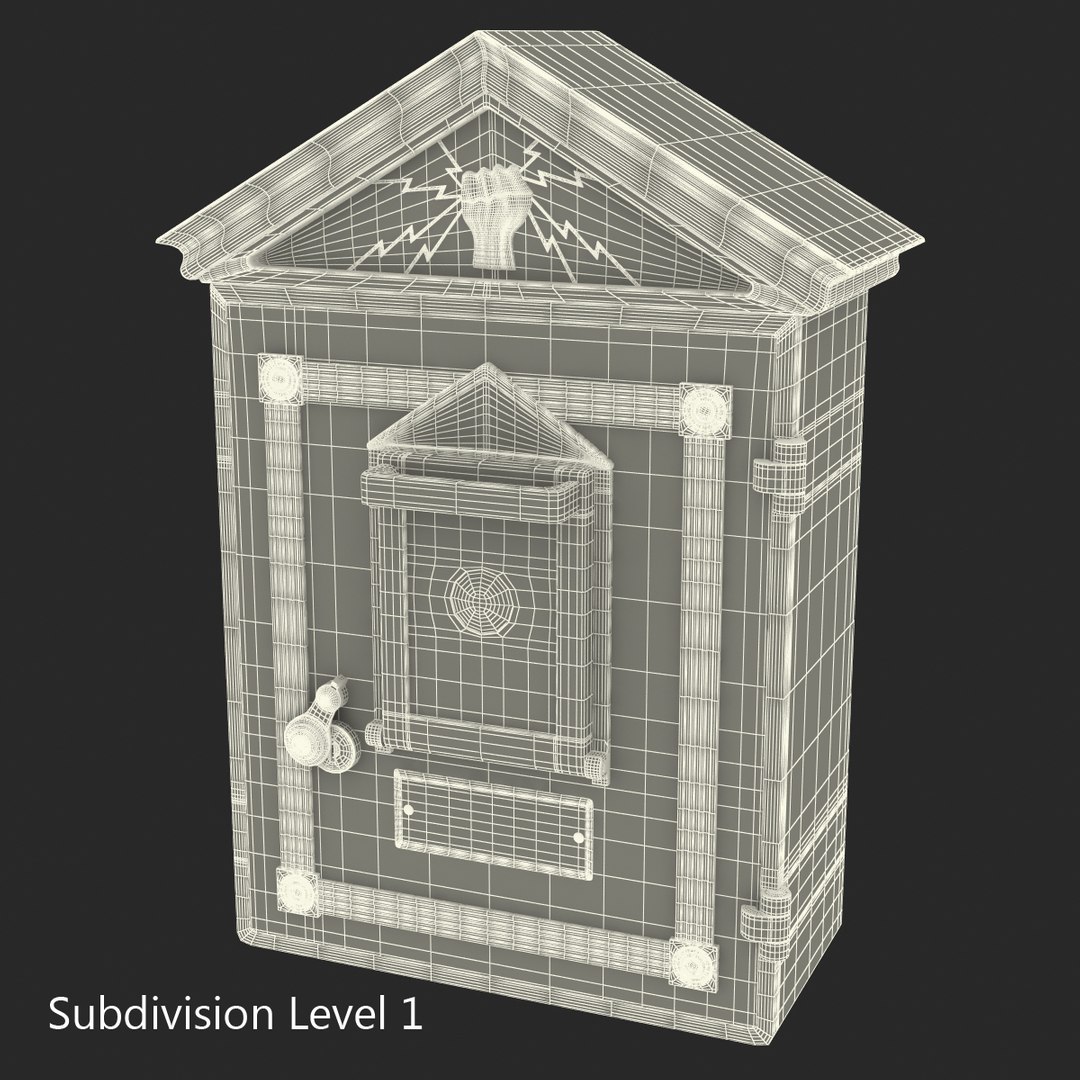 3d alarm box model
