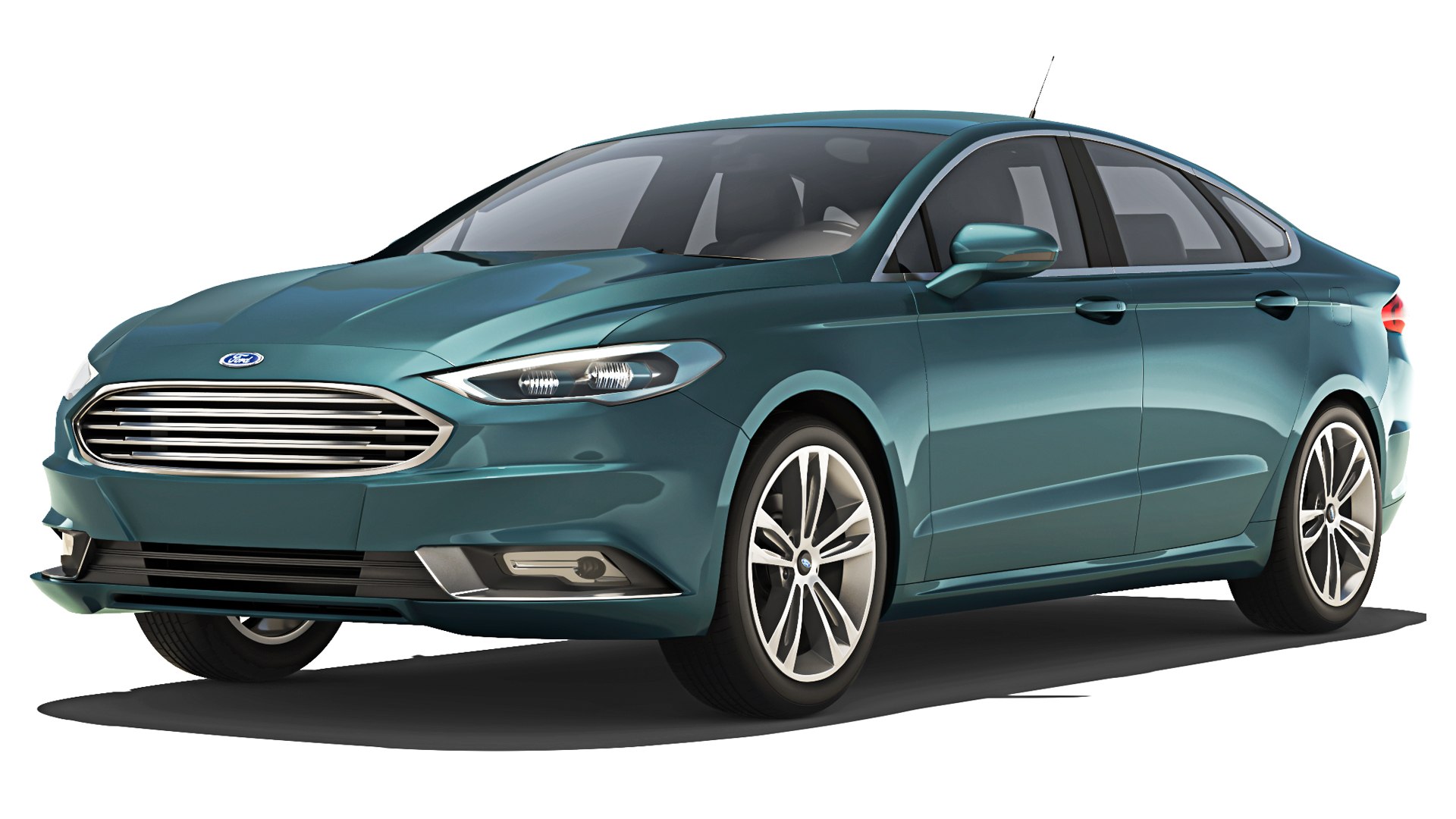 3D Ford Fusion Titanium 2017 Model - TurboSquid 2232524