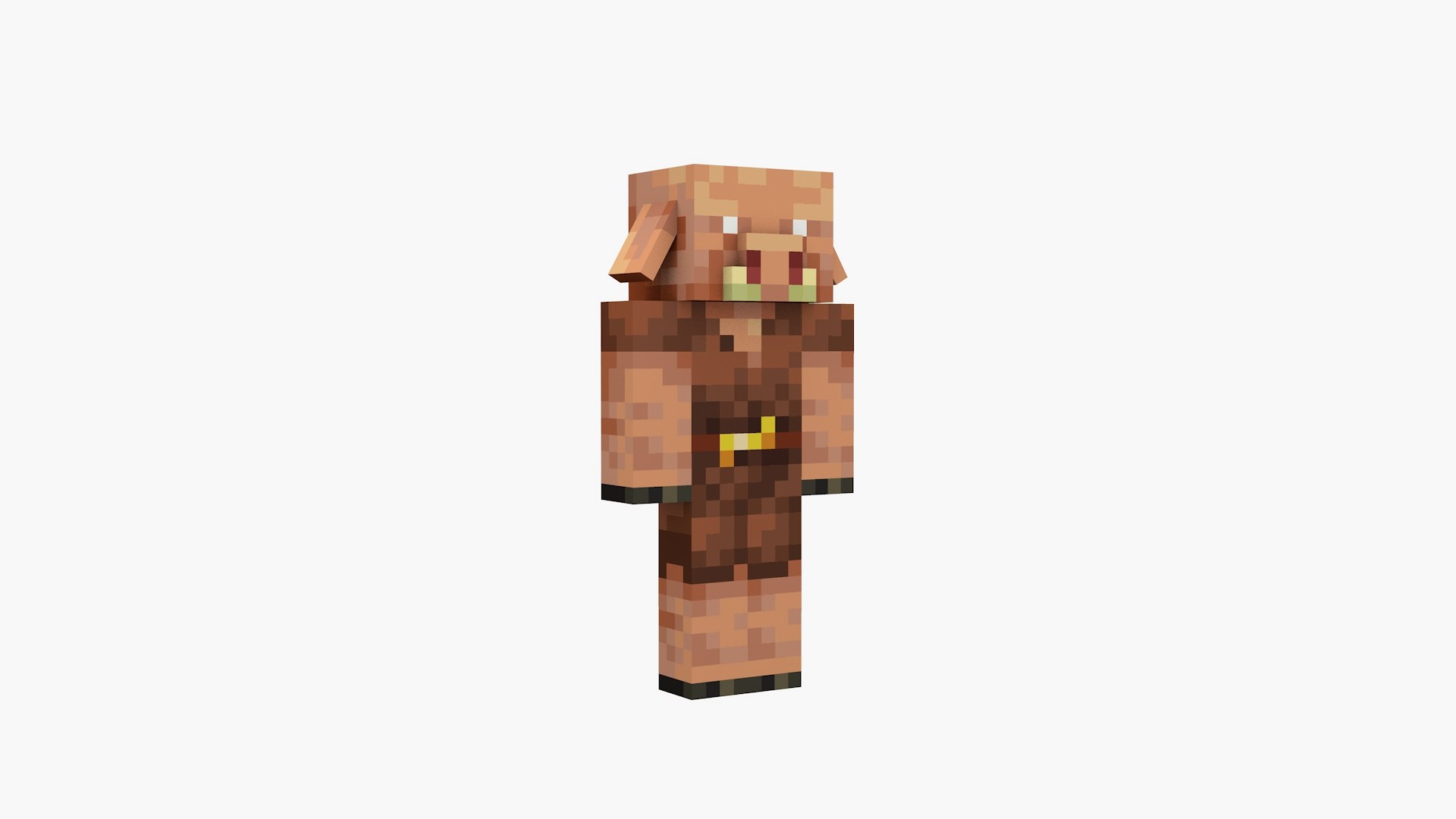 Piglin Minecraft Model - TurboSquid 2348158