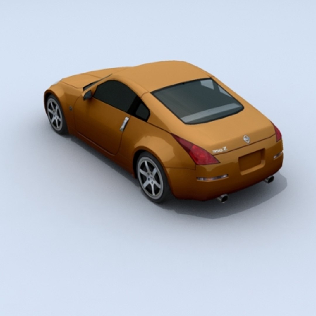 3d Nissan 350z Sports Car