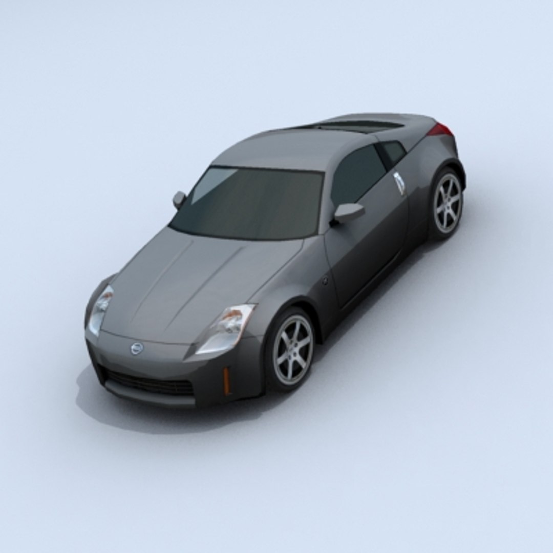 3d Nissan 350z Sports Car