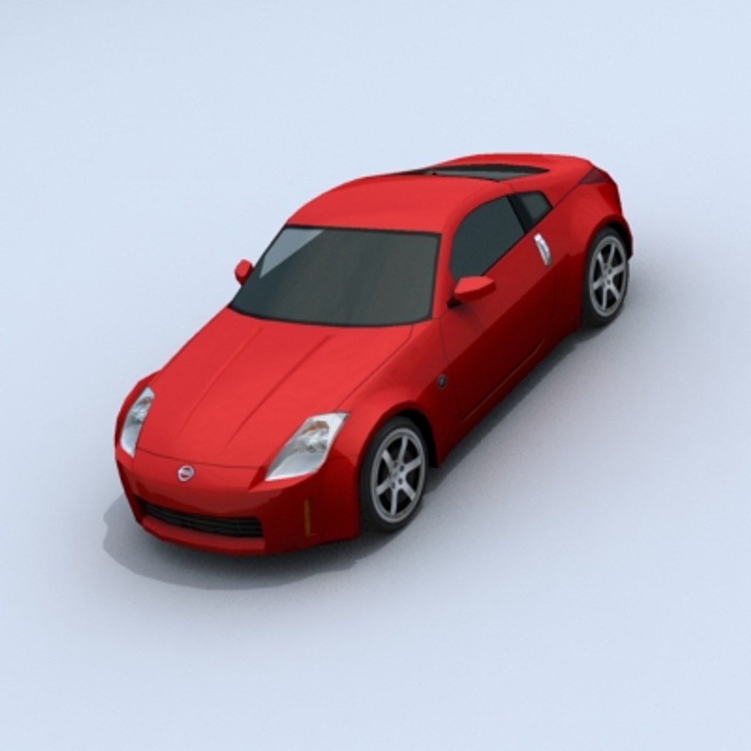 3d Nissan 350z Sports Car