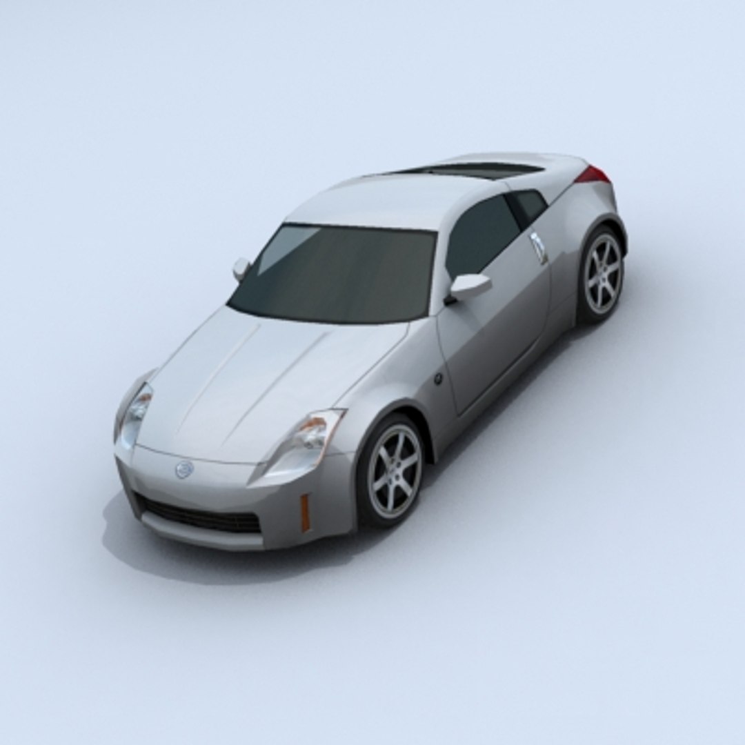 3d Nissan 350z Sports Car